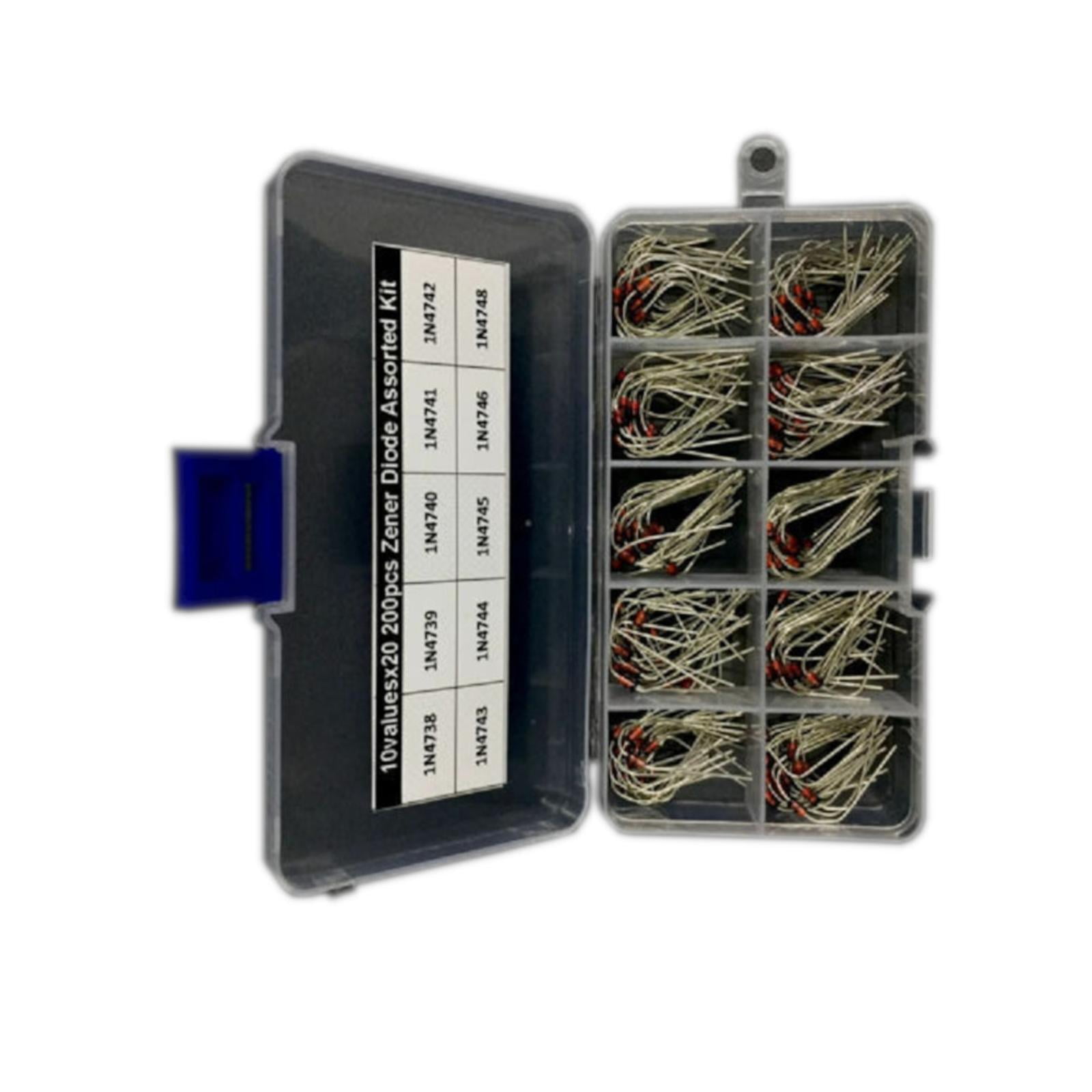 NATEFEMIN 10x RoHS Compliant Zener Diode Package 1N4738~1N4748 for Safe ...