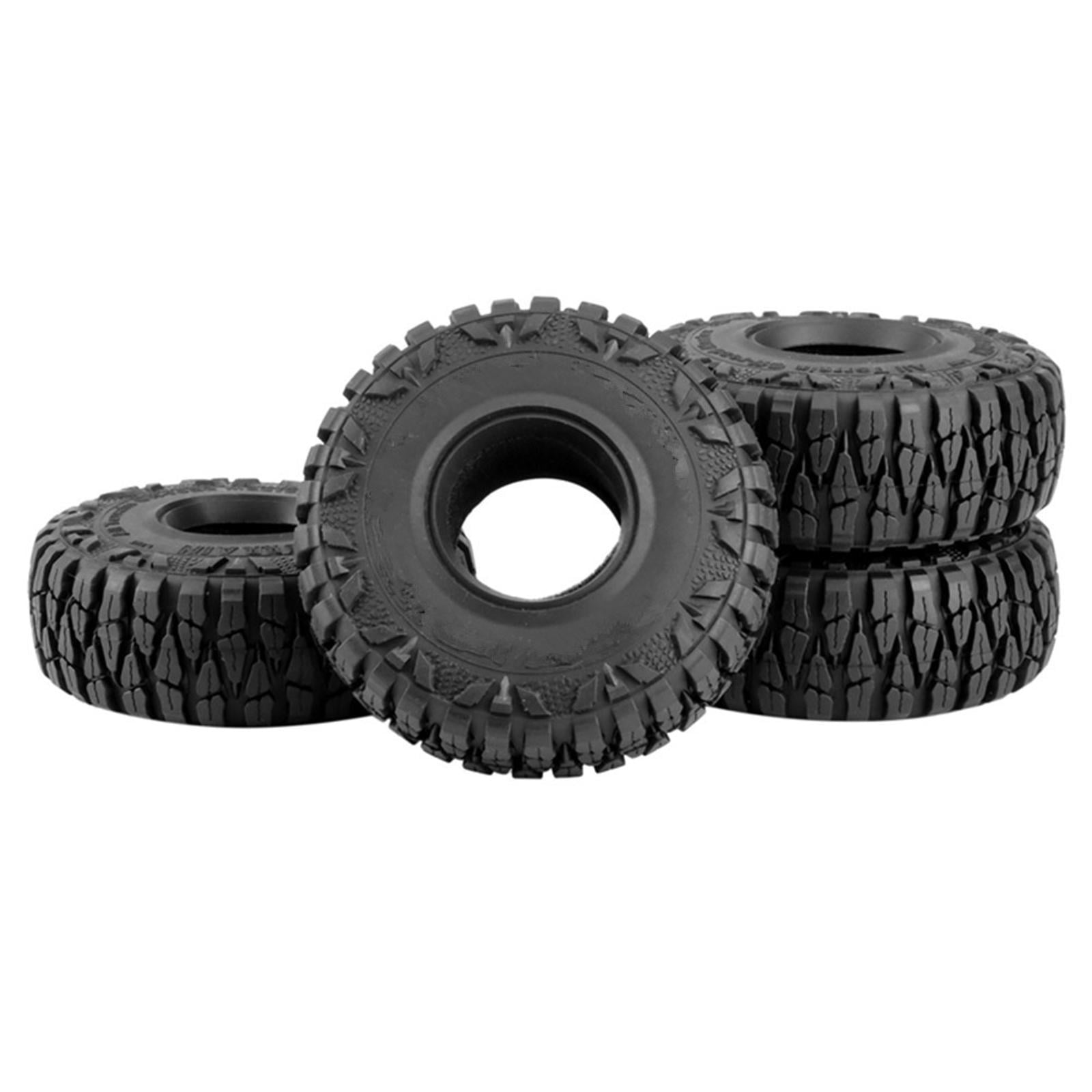 NATEFEMIN 112*45mm RC Car Wheels Super Soft Rubber Tires with Foam ...