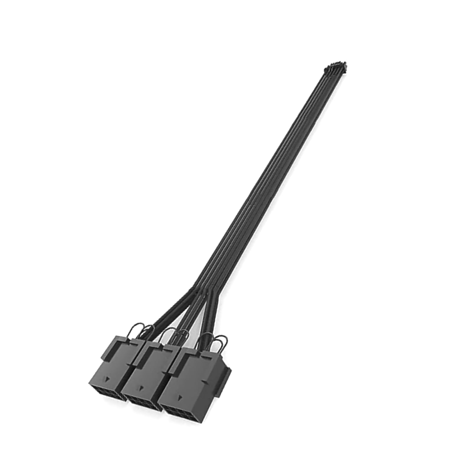 NATEFEMIN 12+4 Pin to 3x8 Pin PCIE 5.0 Power Adapter Cable 600W 16AWG ...