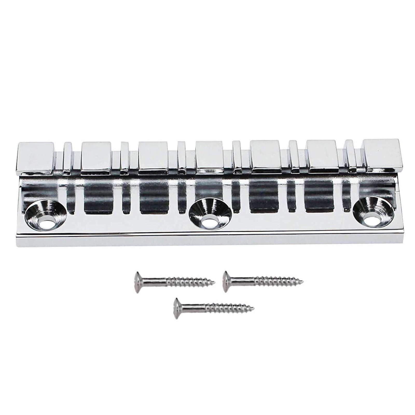 NATEFEMIN 12 String Electric Guitar Chrome Bridge Fixed Design with ...
