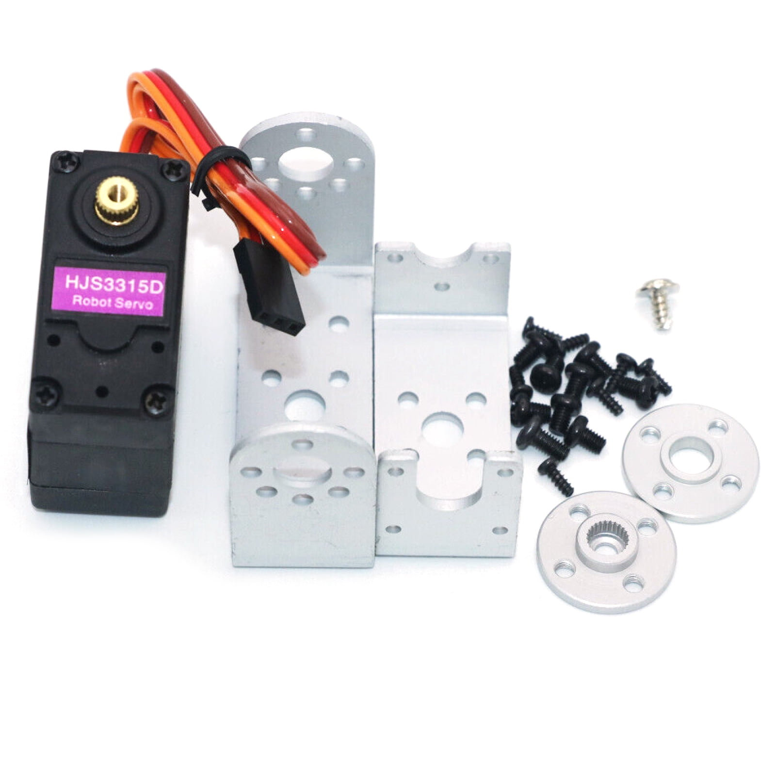 NATEFEMIN 15KG Metal Gear Digital Servo for Robotics Arms High ...