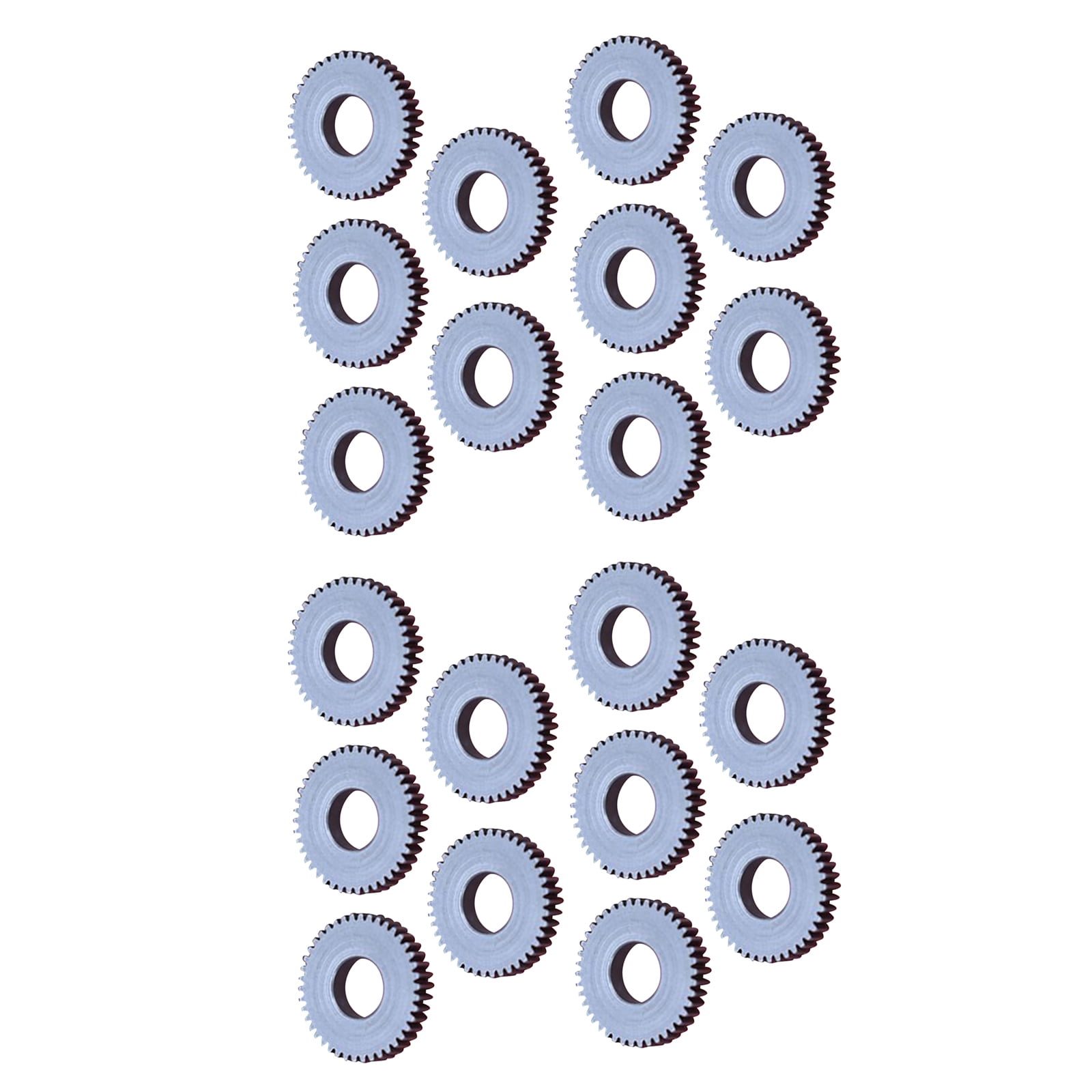 NATEFEMIN 20 Pieces 42T Steel Gears for Precision Mechanisms, 0.4 ...
