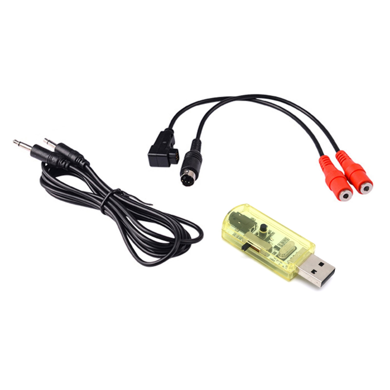 NATEFEMIN 30 in 1 RC Simulator Adapter USB for RealFlight G7 FMS VRC ...