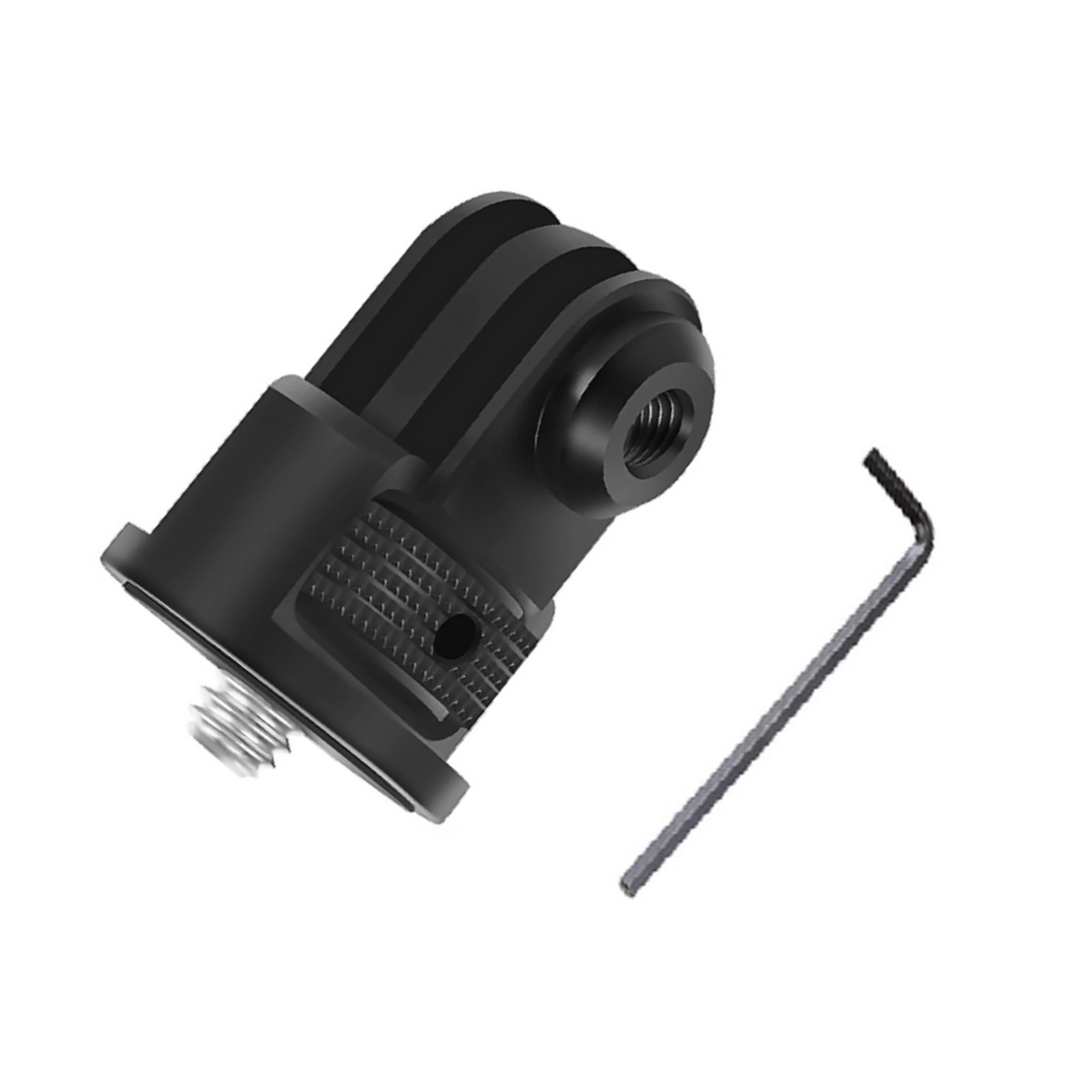 NATEFEMIN 360 Swivel Tripod Adapter Aluminum Mount with 1/4” Screw ...