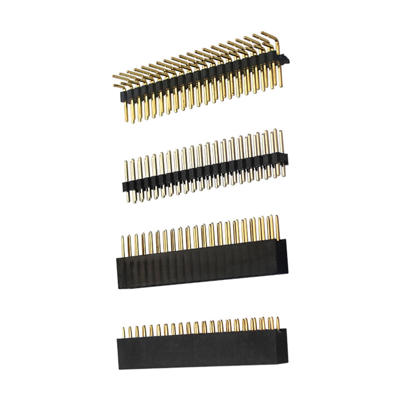 NATEFEMIN 4 Pieces 40 Pin Female Header 2x20 PIN Socket for Raspberry ...