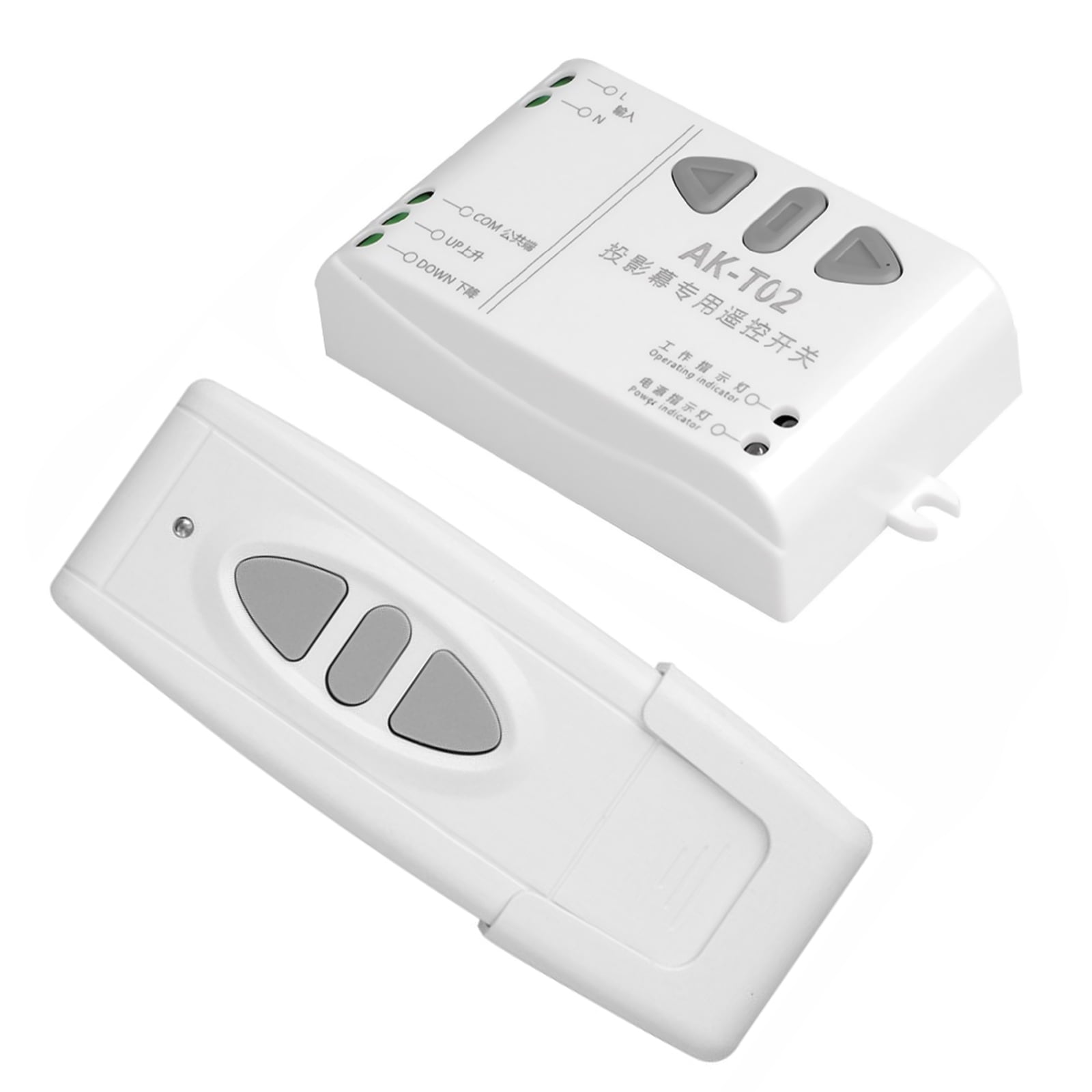 NATEFEMIN 433.92MHz RF Wireless Remote Control Switch System for AC85 ...