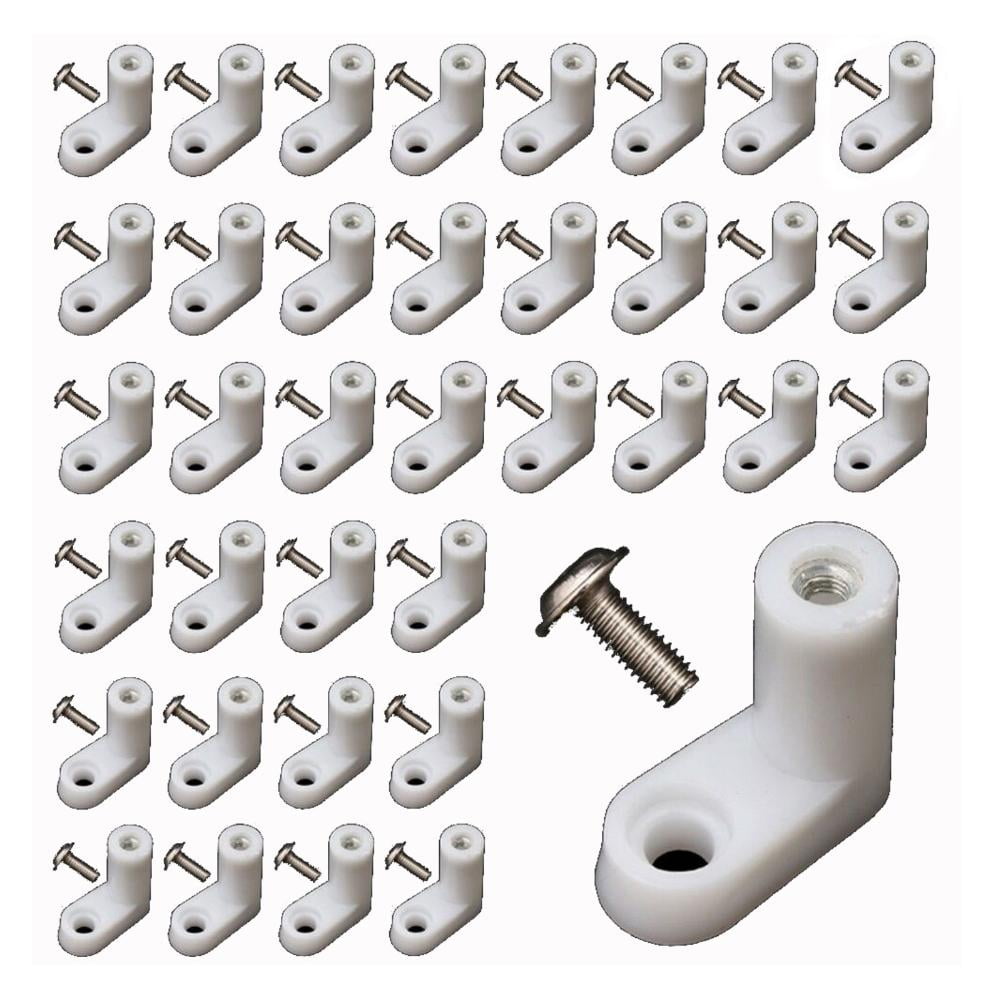 NATEFEMIN 50x Strong & Durable L-Type PCB Mounting Feet Kit for Various ...