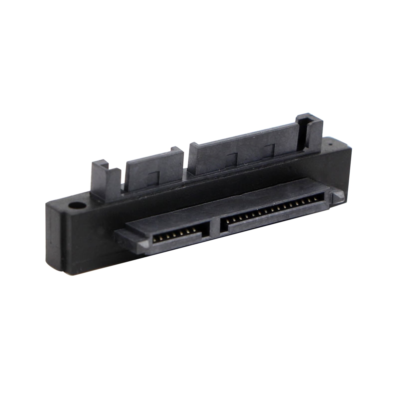 NATEFEMIN 90 Degree SATA Connector 22 Pin Male to Female Right Angle ...