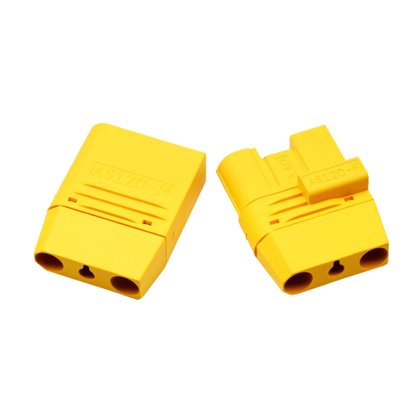 NATEFEMIN AS120 Connector Pair for Lithium Batteries Controllers Motors ...