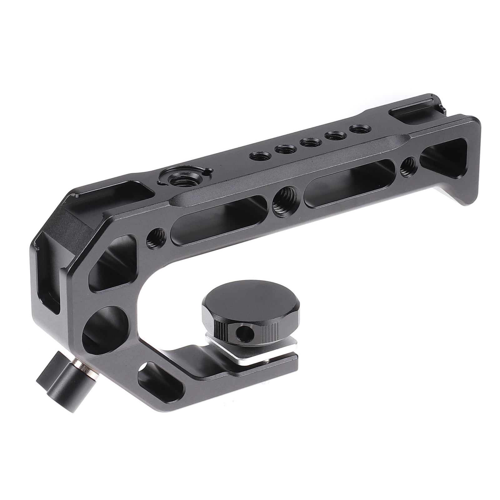 NATEFEMIN Aluminum Camera Top Handle with Cold Shoe Universal Arri ...