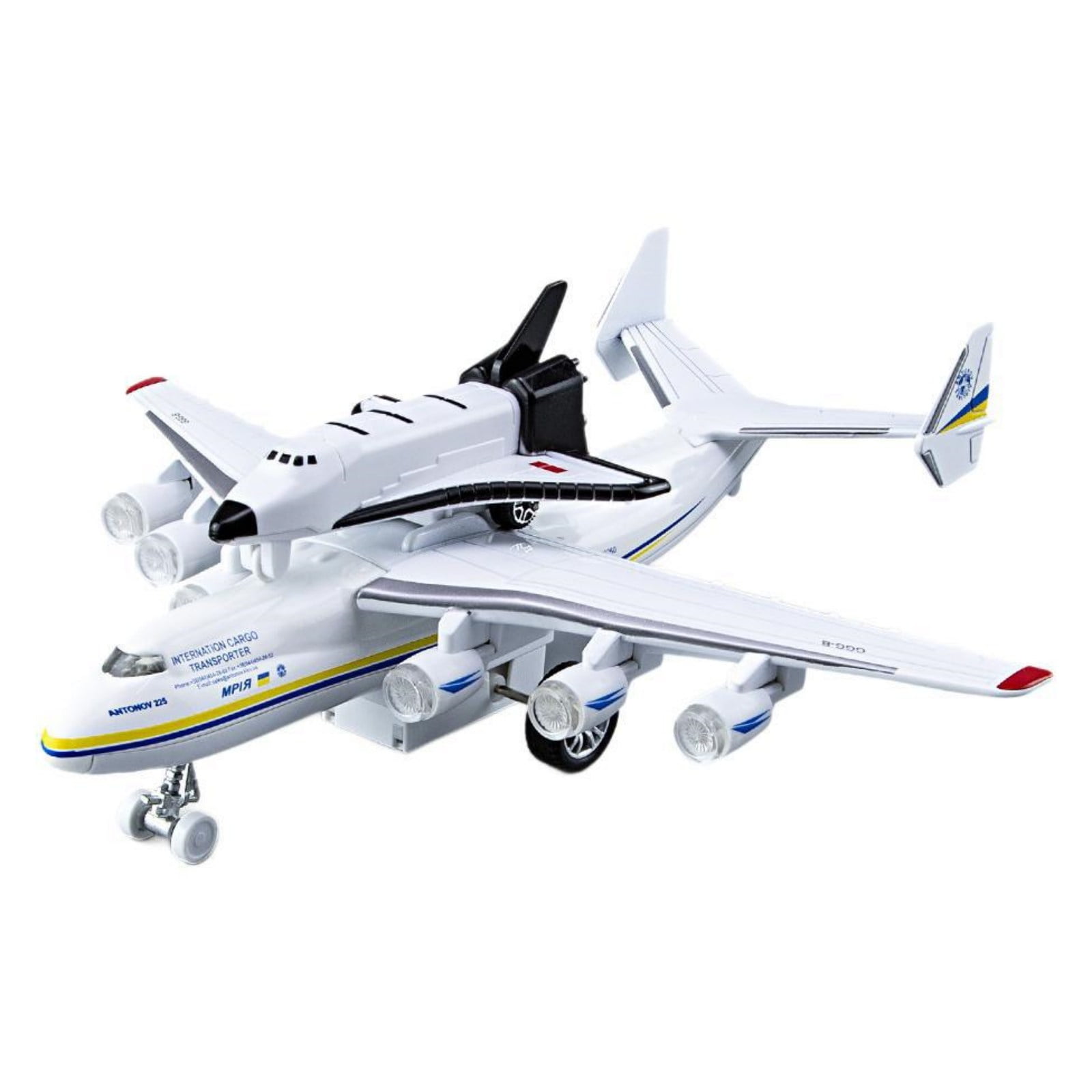 NATEFEMIN An-225 Mriya Plane Model with Buran Orbiter 1/400 Scale ...