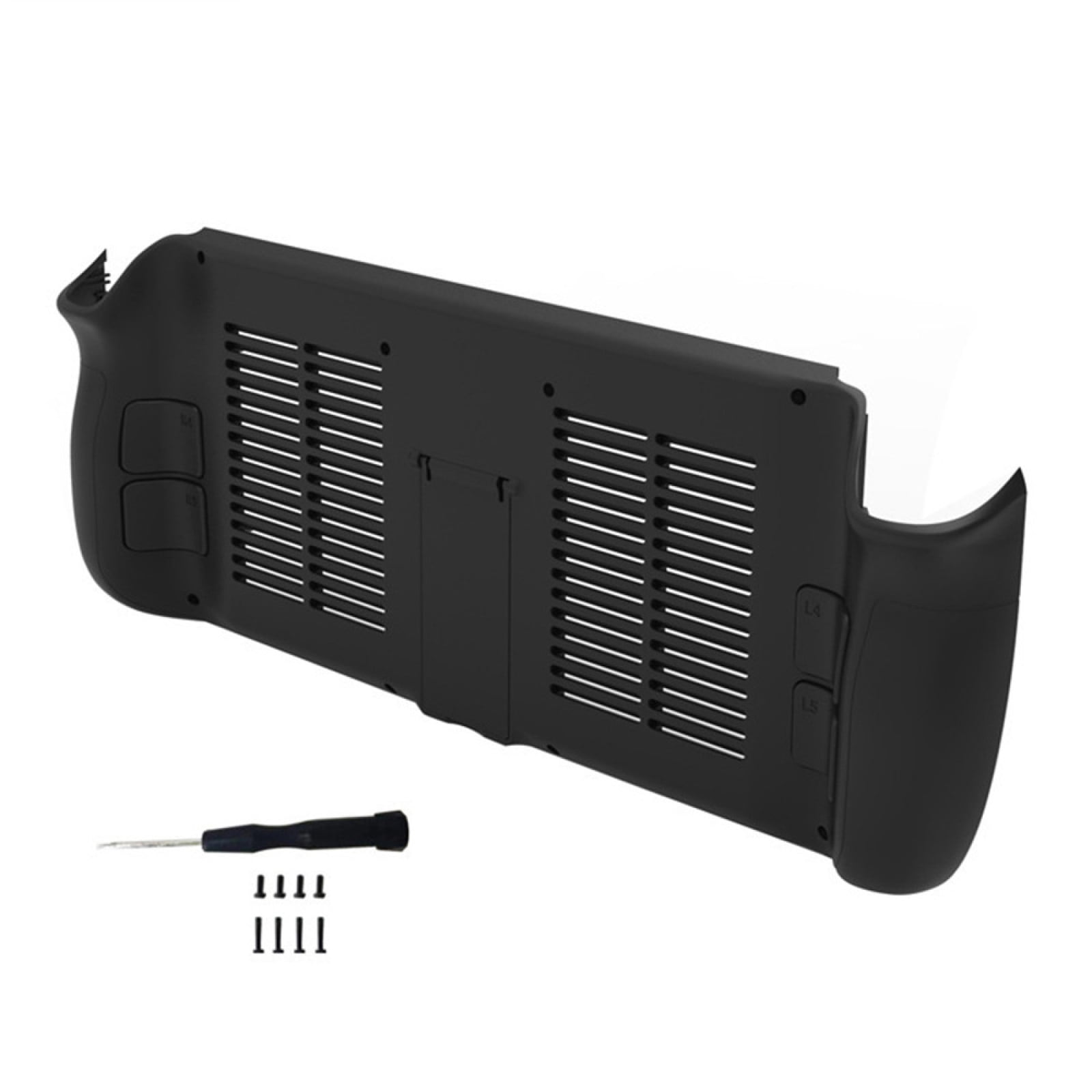 NATEFEMIN Back Shell for Steam Deck with Stand ABS Heat Dissipation ...