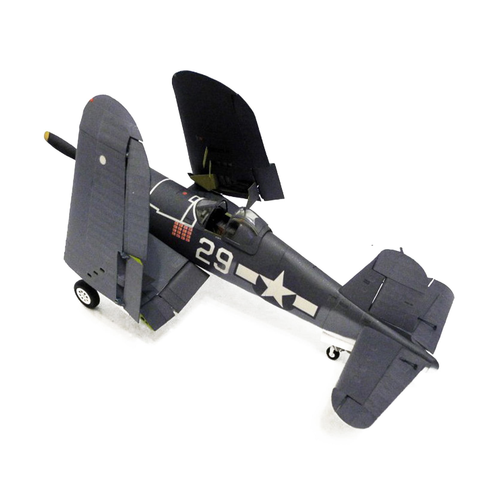 NATEFEMIN Beautifully Designed F4U-1A Pirate Fighter Paper Plane Model ...