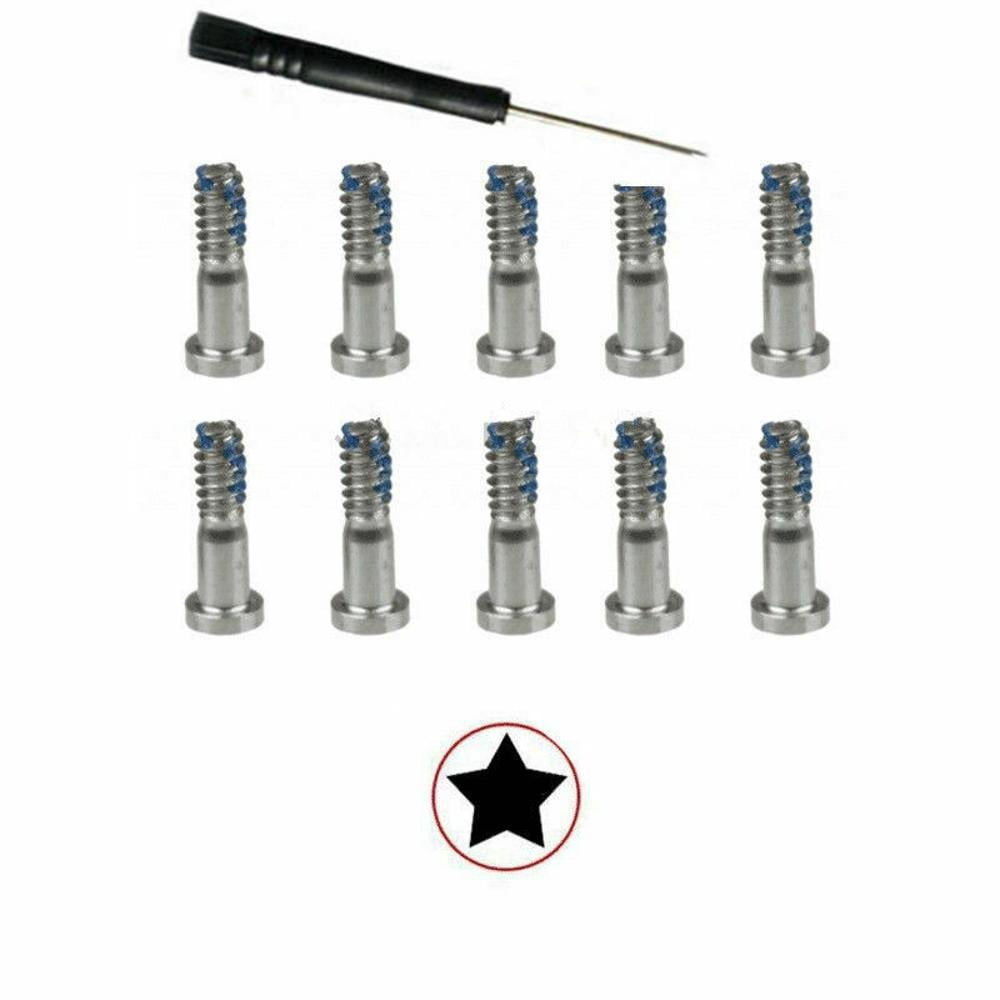 NATEFEMIN Bottom Dock Screws Set with Screwdriver for Phone 6/6 Plus ...