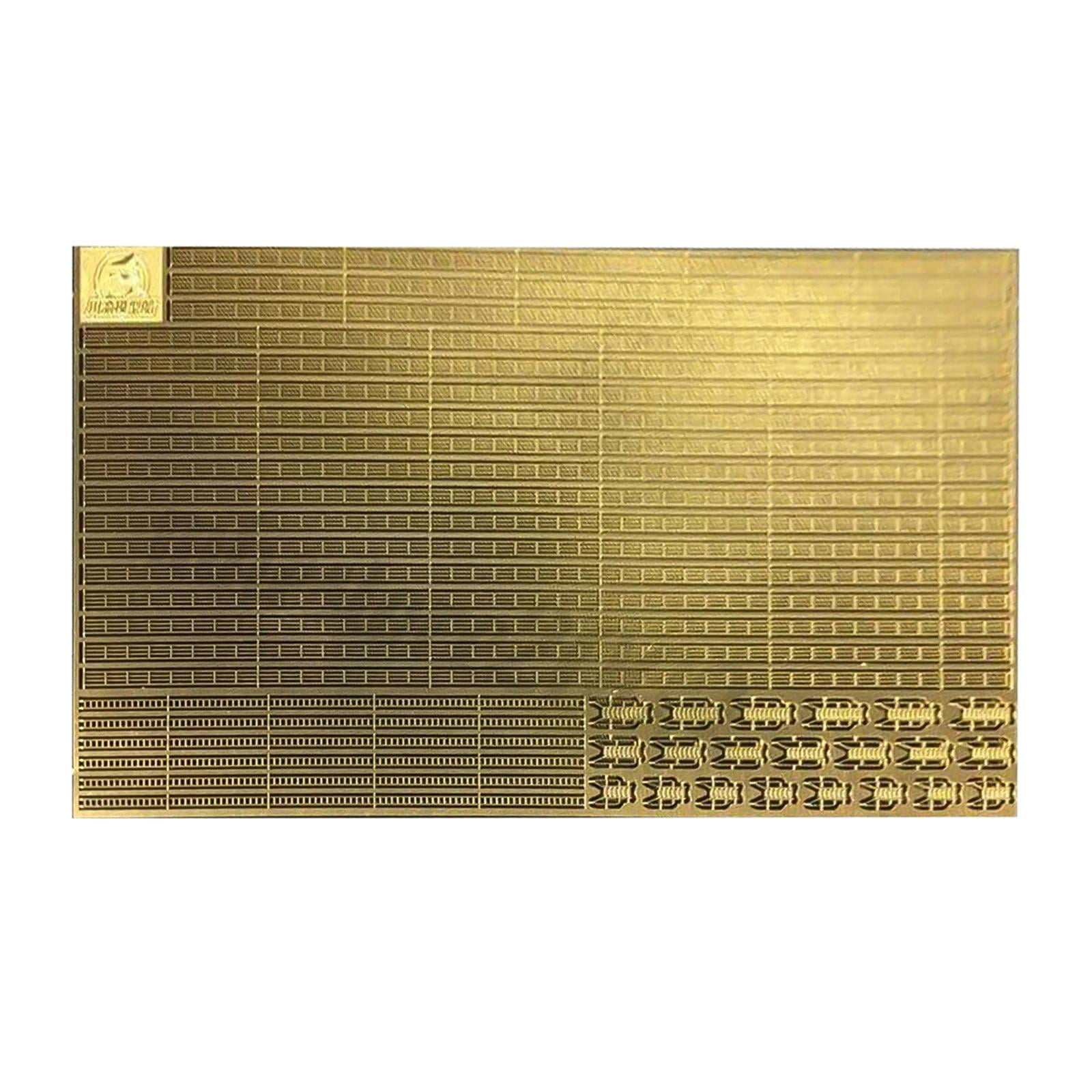 NATEFEMIN Copper Photo-Etch Handrails & Ladders for 1/700 Warship ...