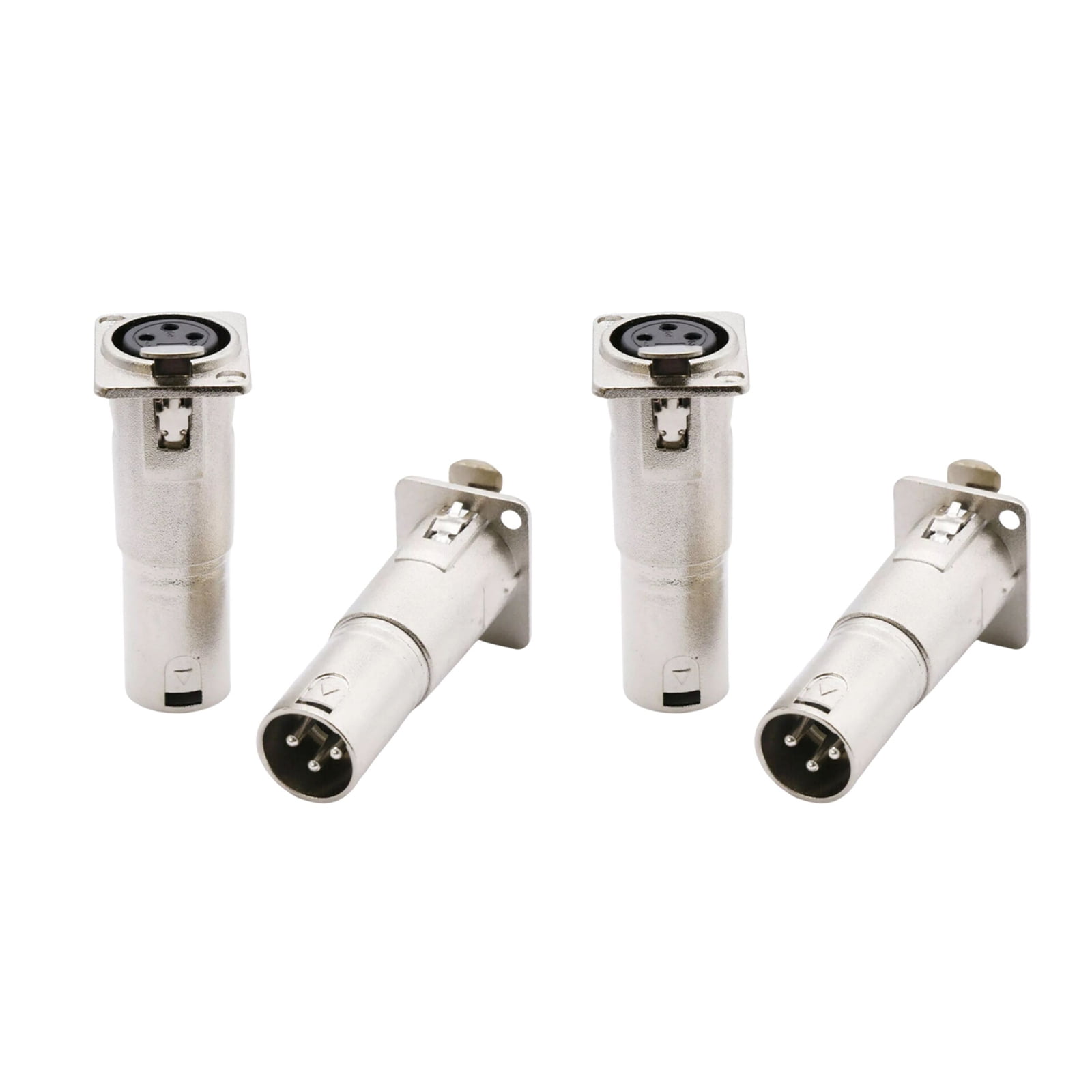 NATEFEMIN D Size 24mm Audio XLR Female to Male Panel Mount For Pro ...