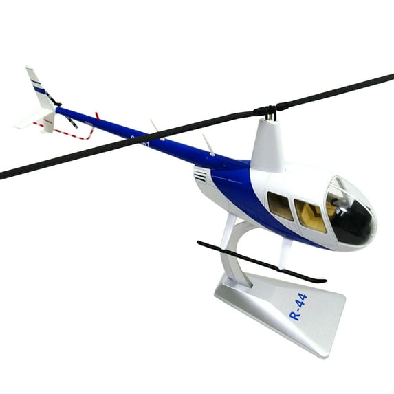 NATEFEMIN Die Cast Alloy Helicopter Model Robinson R44 Raven 1:32 Scale ...