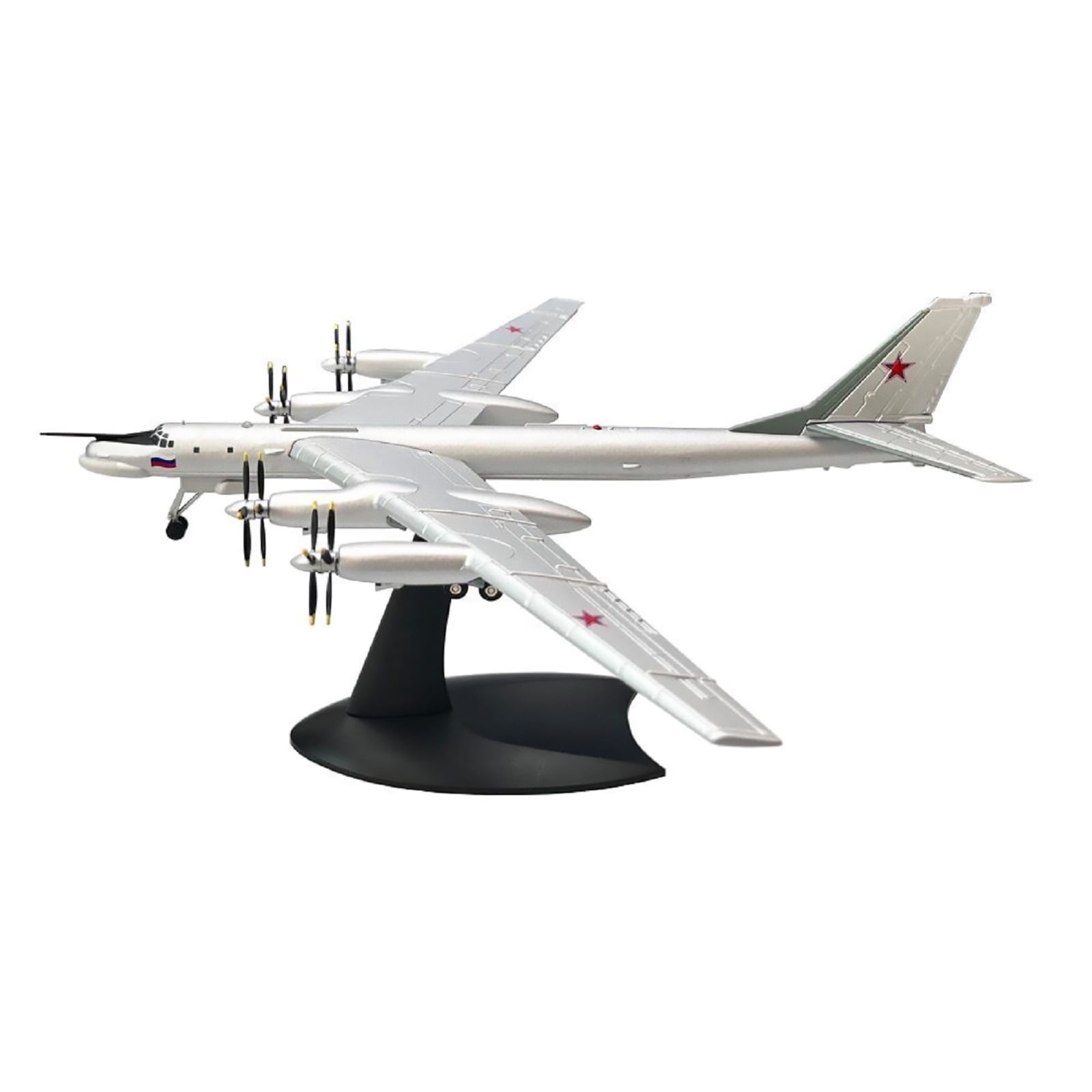 NATEFEMIN Diecast 1/200 Scale Tupolev Tu-95 Bear Strategic Bomber ...
