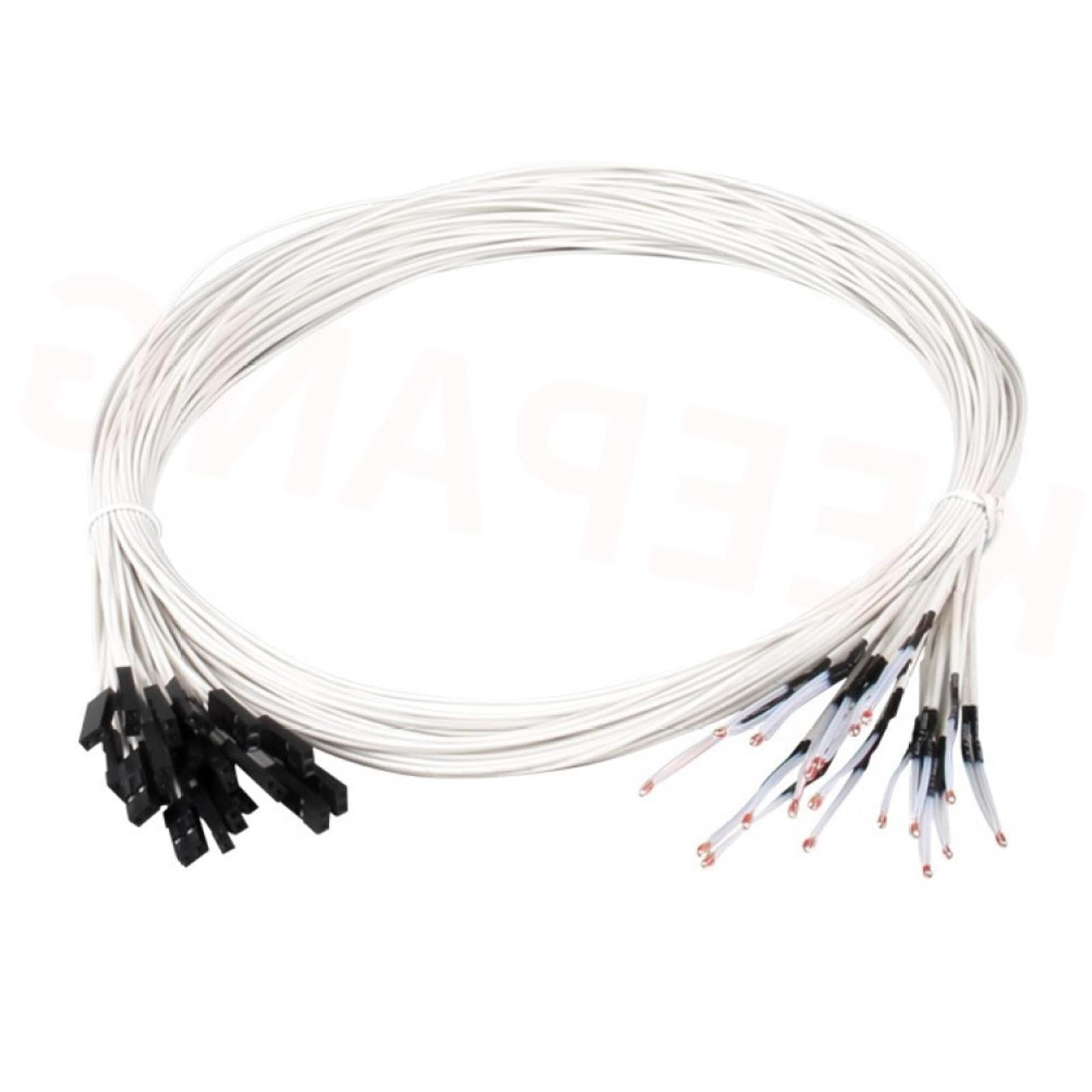 NATEFEMIN Durable NTC Thermistor Cable for 3D Printers, 100KΩ, 3950k B ...