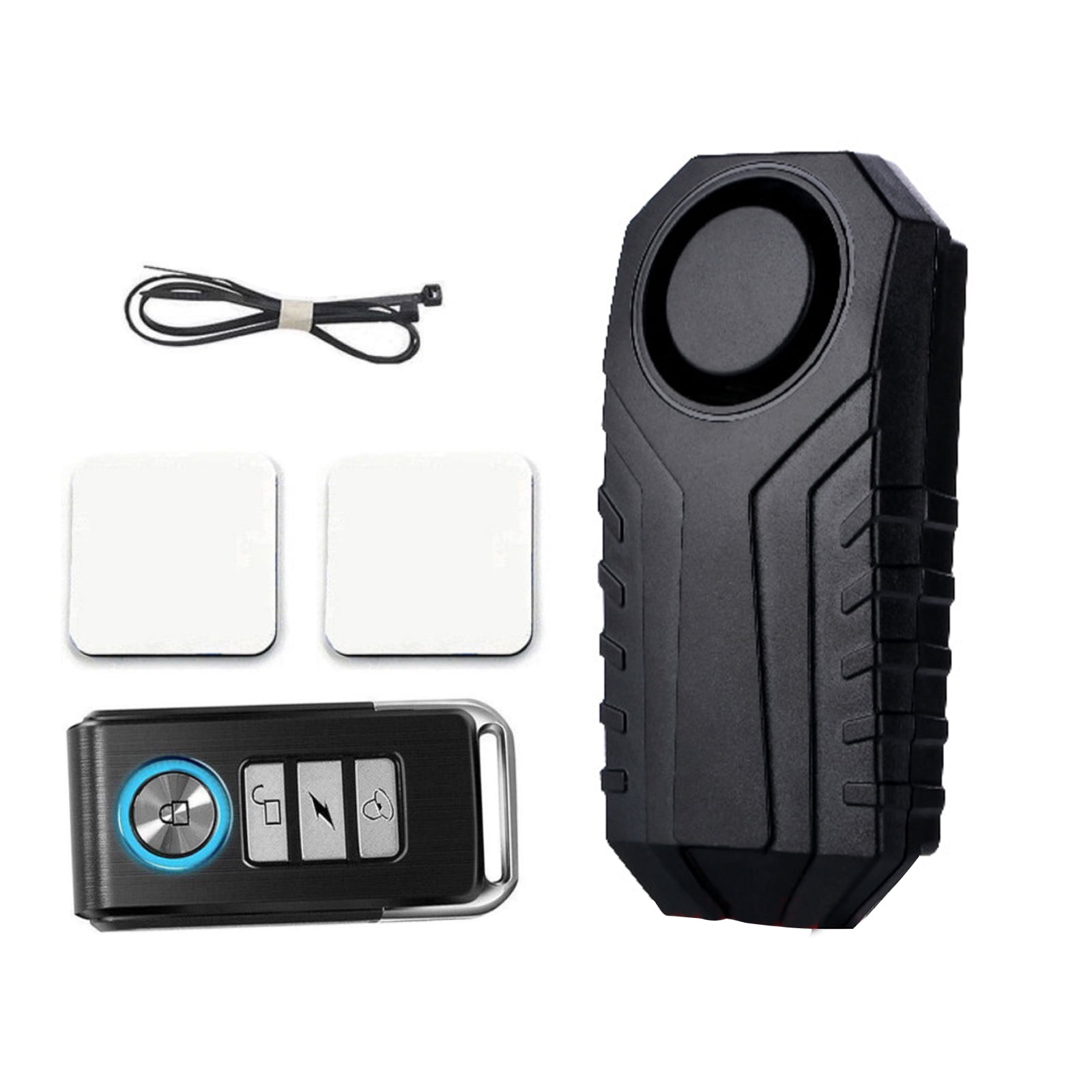 NATEFEMIN Effective Door & Window Alarm, Vibrational Trigger, Remote ...