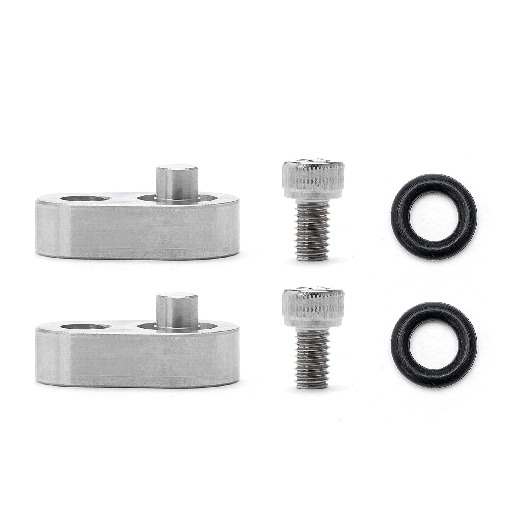 NATEFEMIN Engine Coolant Ports for LS Series 1/8 NPT Threaded Aluminum ...