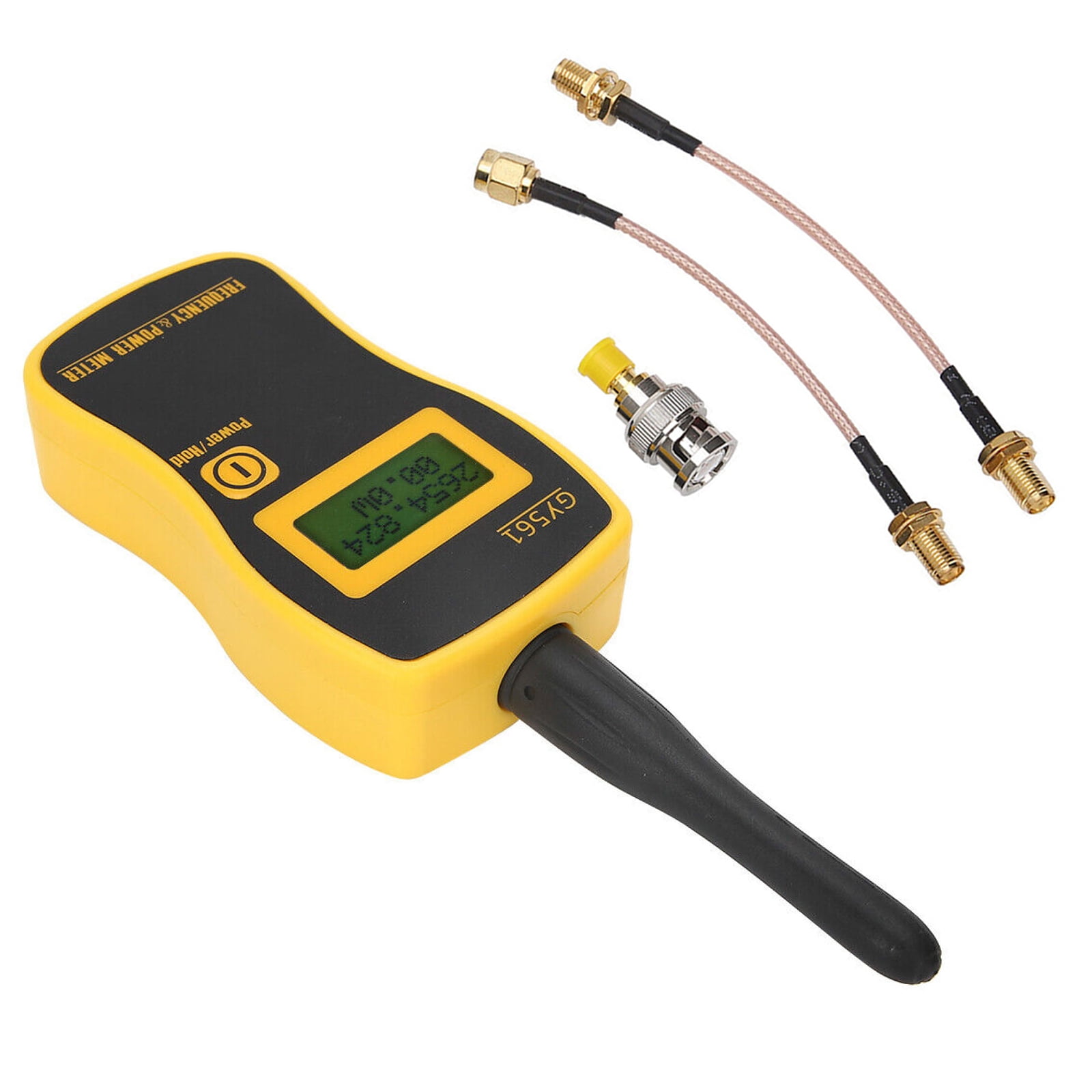 NATEFEMIN Frequency Meter for Radio Equipment 1MHz to 2400MHz Power Range 0.1 to 50 Watts Walkie ...