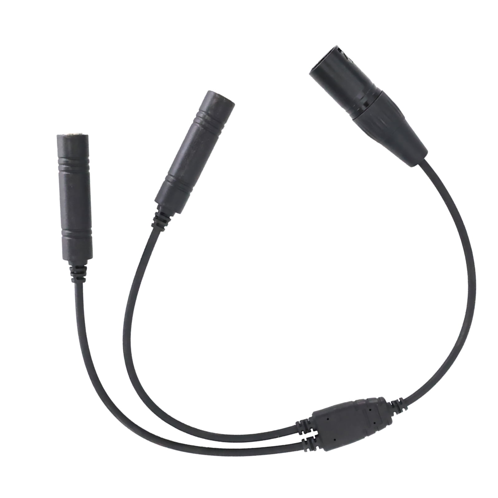 NATEFEMIN GA Dual Plugs for Airbus 5 Pin XLR Headset Adapter Aviation ...