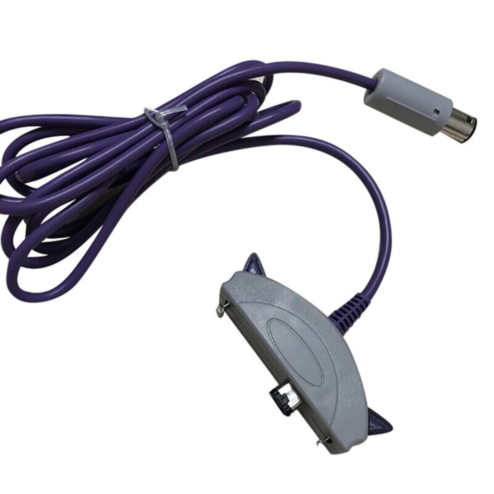 NATEFEMIN GBA & NGC Gameplay Upgrade Cable, Purple ABS 1.8M, Controller ...