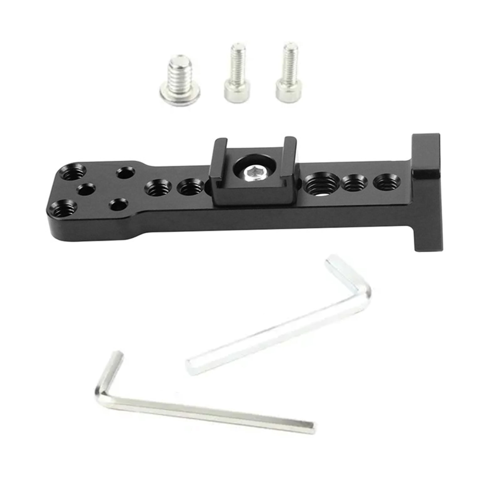 NATEFEMIN Gimbal Accessory Mounting Plate Bracket Black Aluminum Alloy ...