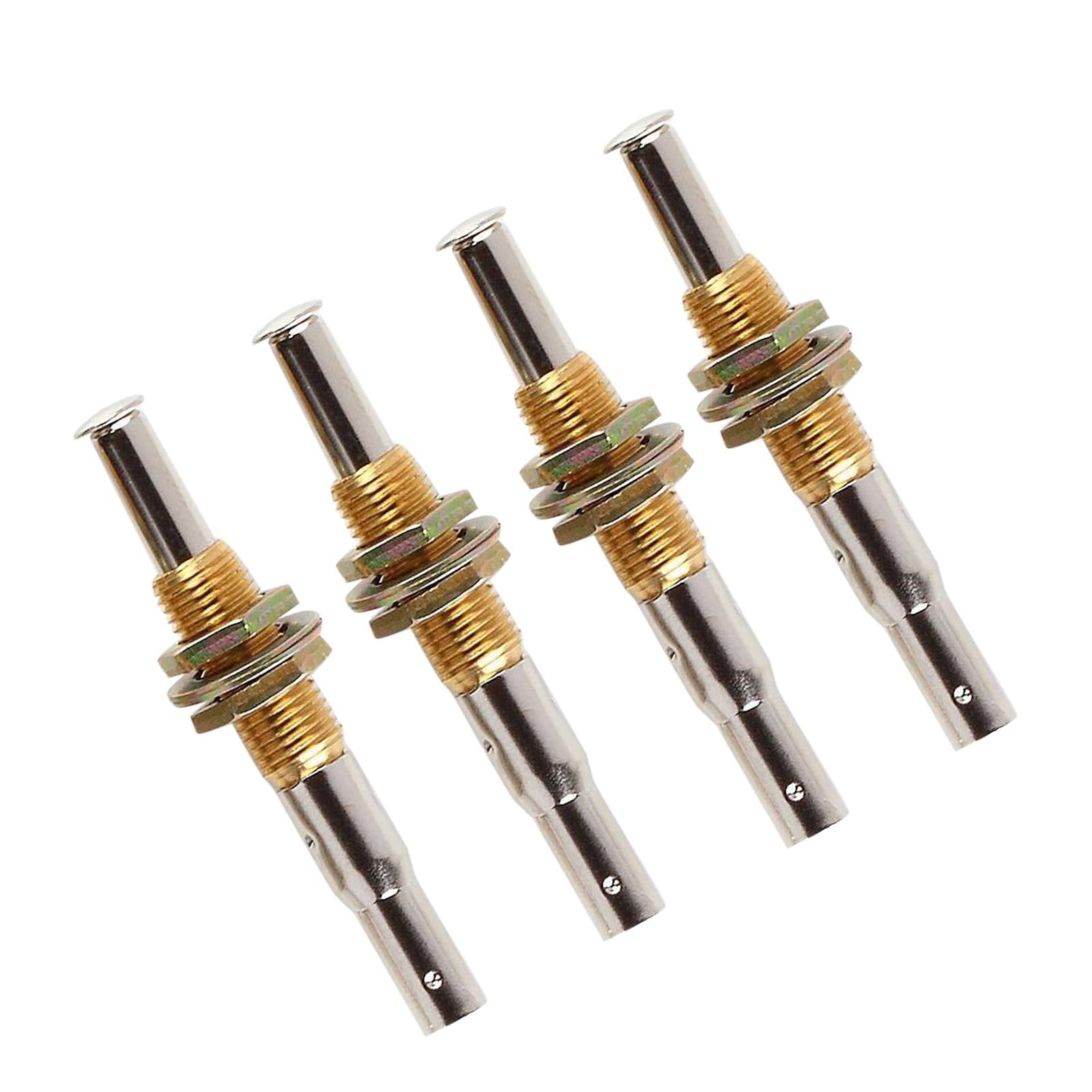 NATEFEMIN Gold Silver Metal Pin Switch 4 Pack 50mm Replacement Length ...