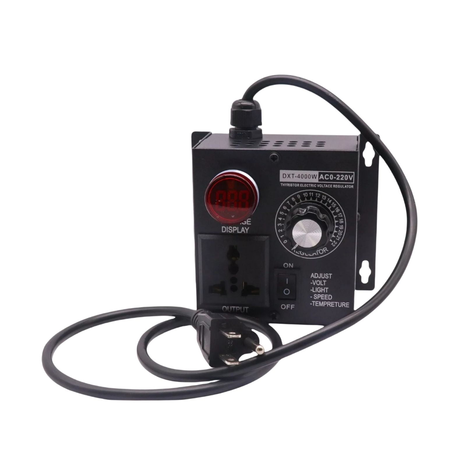 NATEFEMIN High Power 4000W Voltage Regulator Adjustable 110V 220V Fan ...