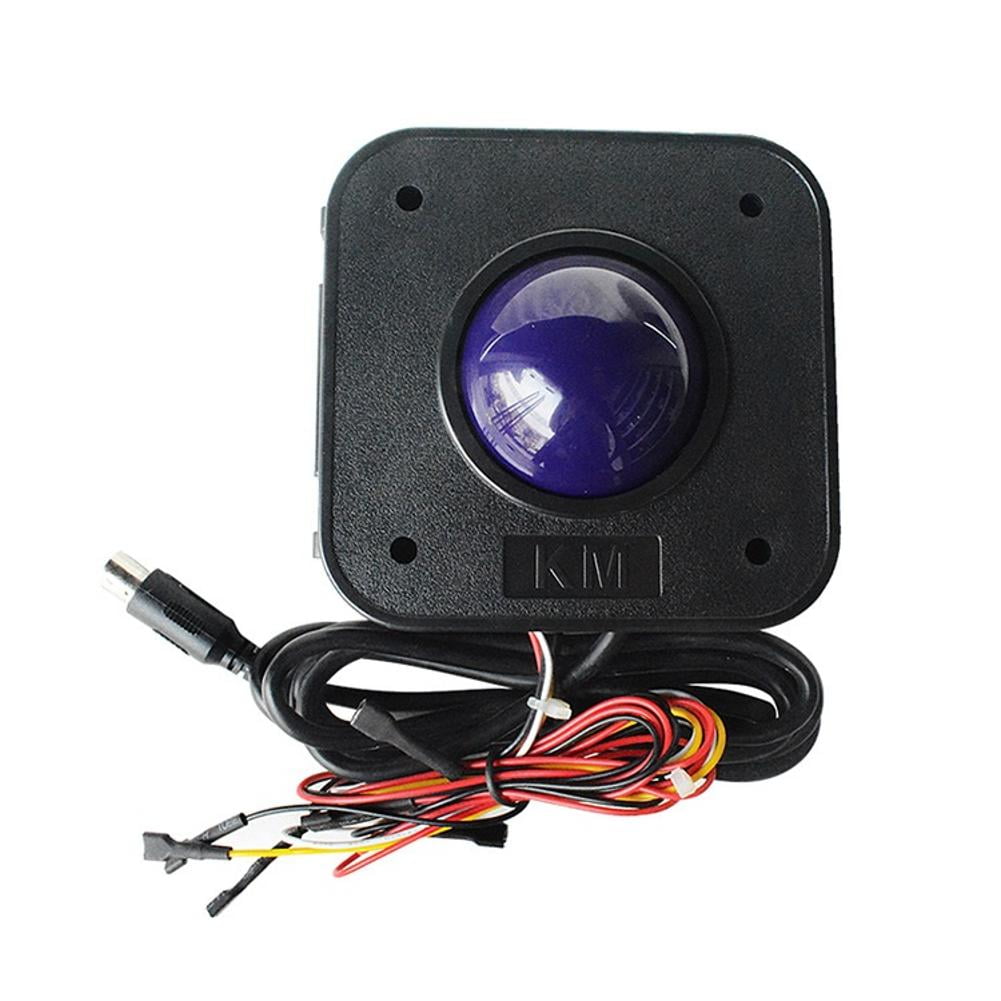 NATEFEMIN High-Quality Purple Trackball Mouse with Harness Included ...