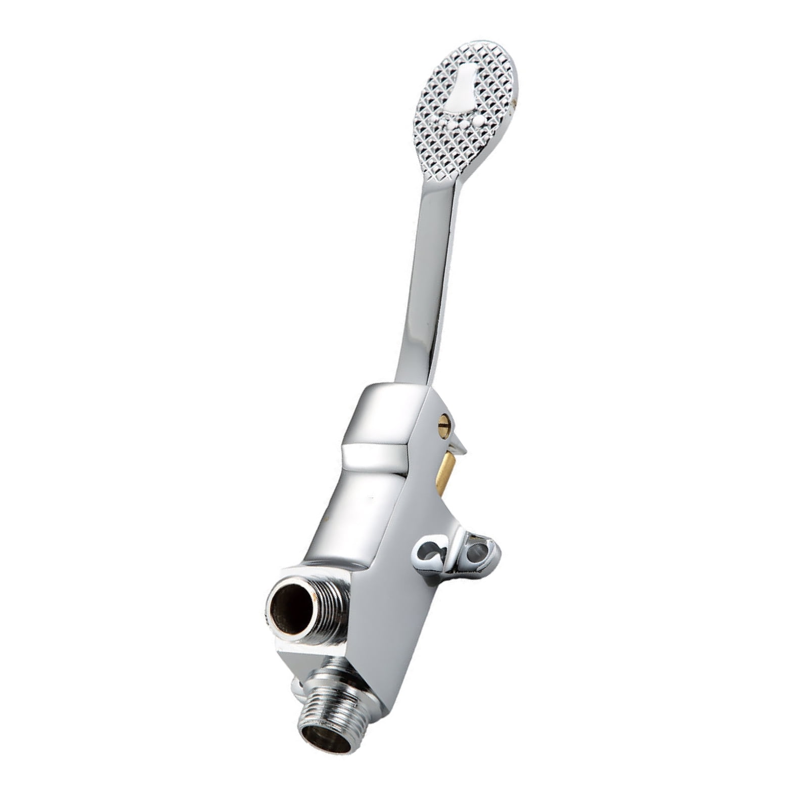 NATEFEMIN Hygienic Water Tap with Foot Control Stainless Steel Copper ...