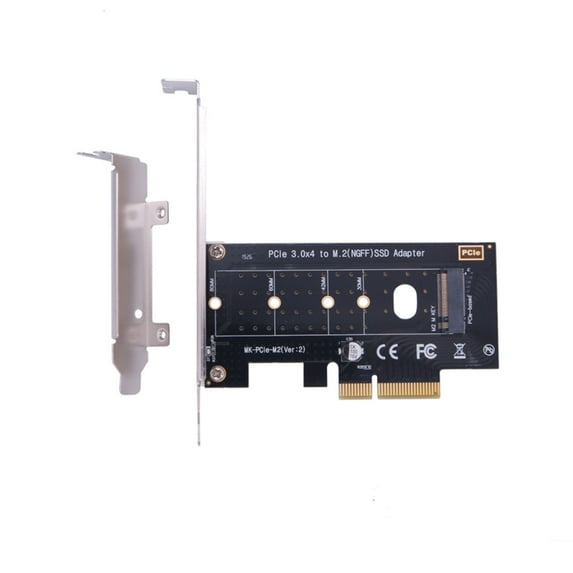 NATEFEMIN M2 PCIe SSD Adapter NVMe M.2 SSD to PCIe X4 Card for 2280 ...