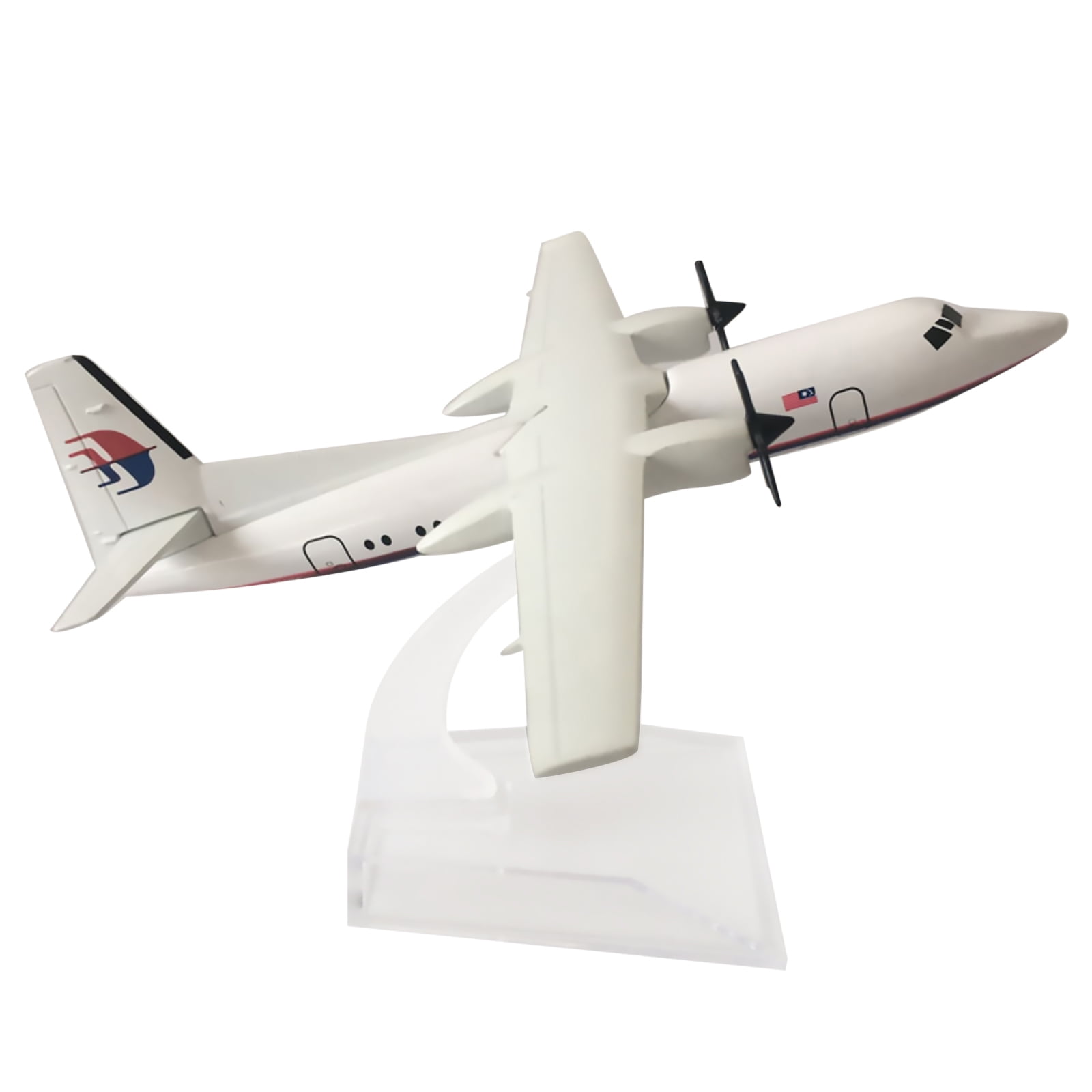 NATEFEMIN Malaysia Fokker FK-50 1/400 Scale Alloy Aircraft Model for ...