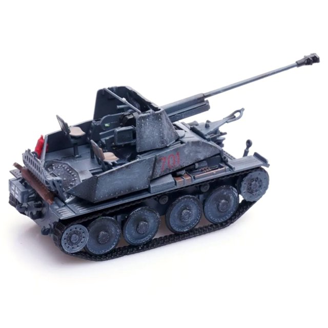 NATEFEMIN Marder III Tank WWII Army Model 1:72 Scale Diecast Alloy ...