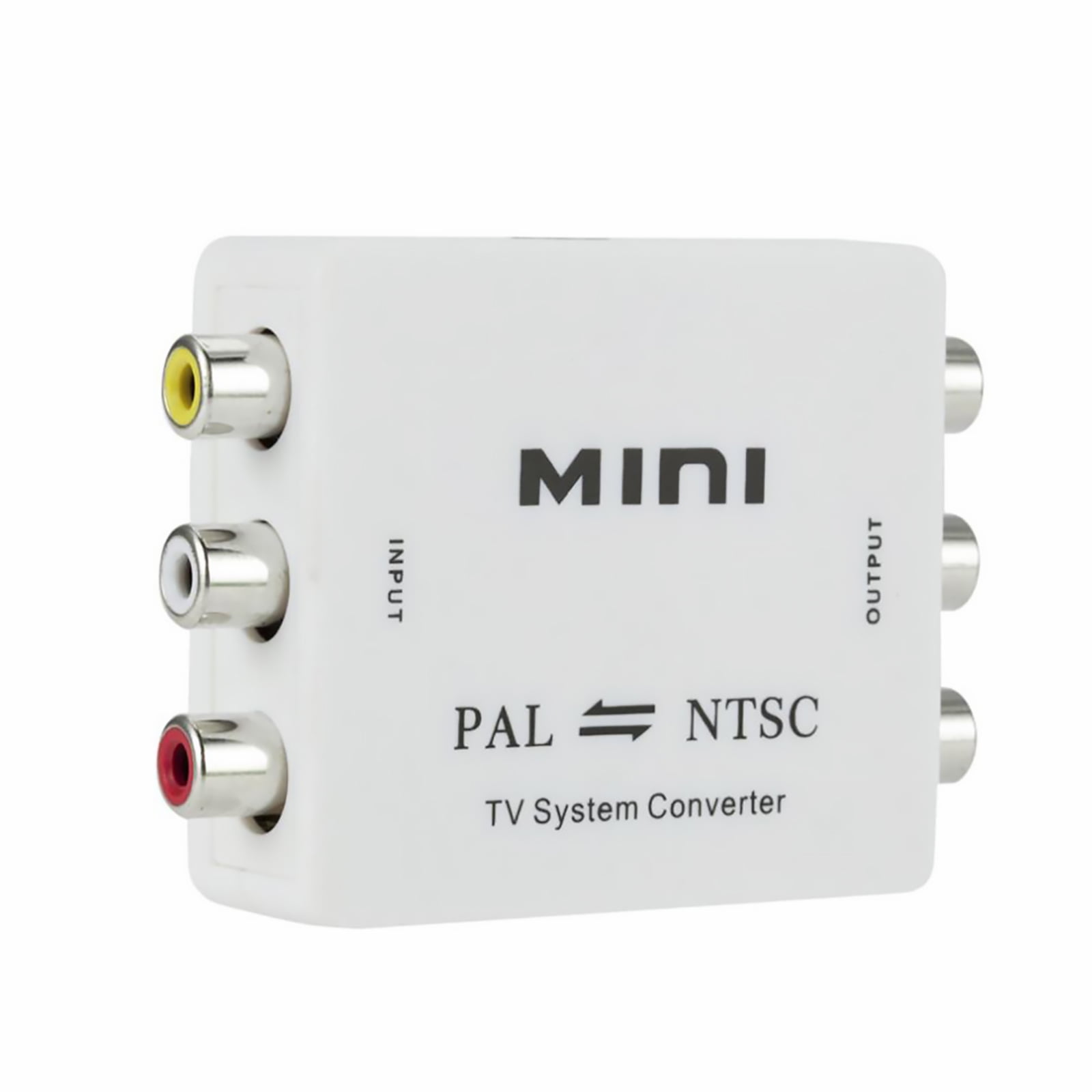 NATEFEMIN Mini Bi Direction PAL NTSC Converter Composite RCA to RCA USB ...