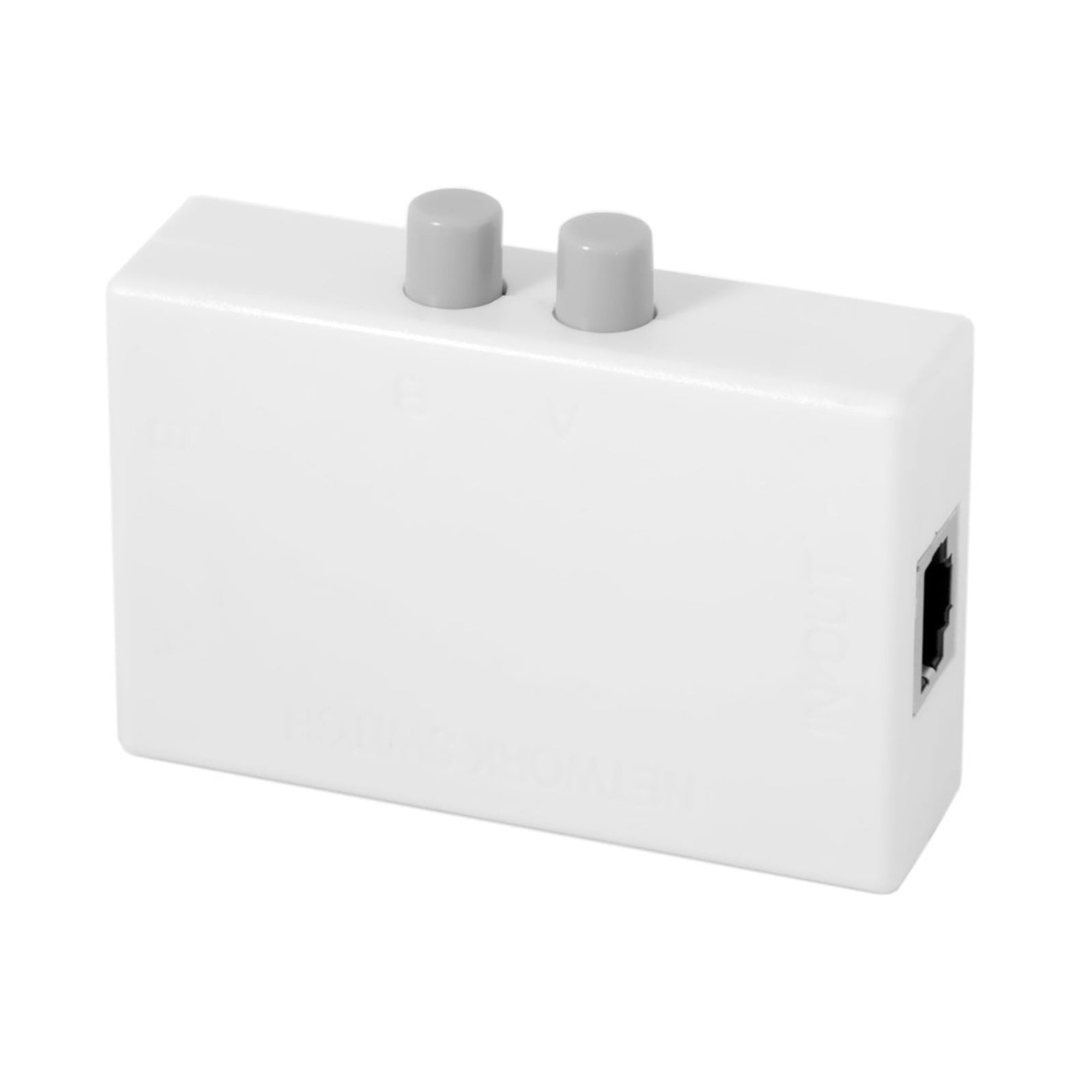 NATEFEMIN New 2-Port Manual Network Switch Box for Home Office Network ...