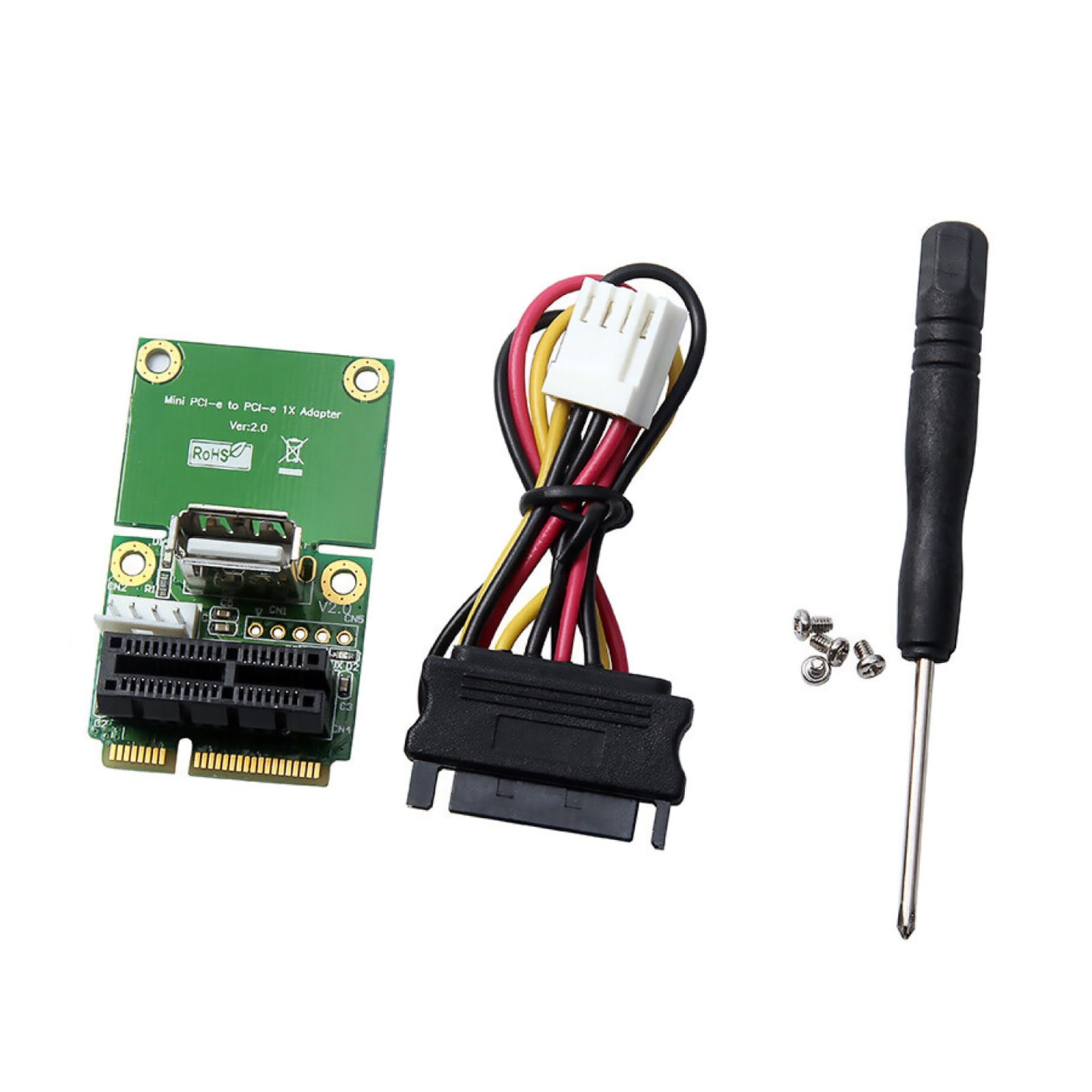 NATEFEMIN PCIE to Mini PCI-E Adapter Card for Testing Purposes ...