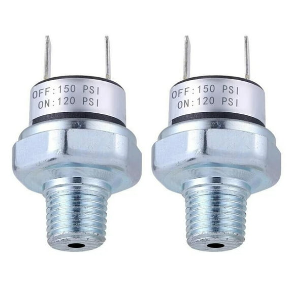 NATEFEMIN Pressure Switch Set 2PCS 1/4 -18 NPT Male Thread Various ...
