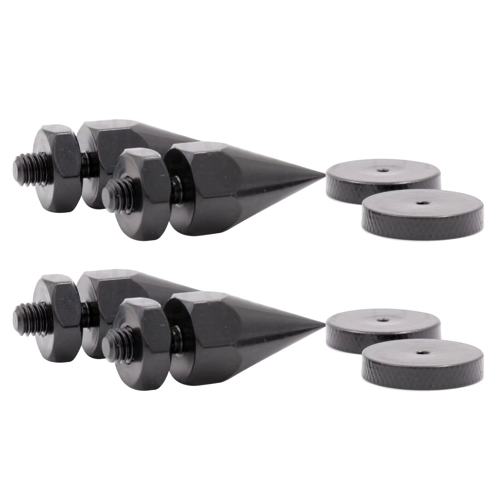 NATEFEMIN Secure Standing Solution - Carbon Iron Stand Feet, Black, M6 ...
