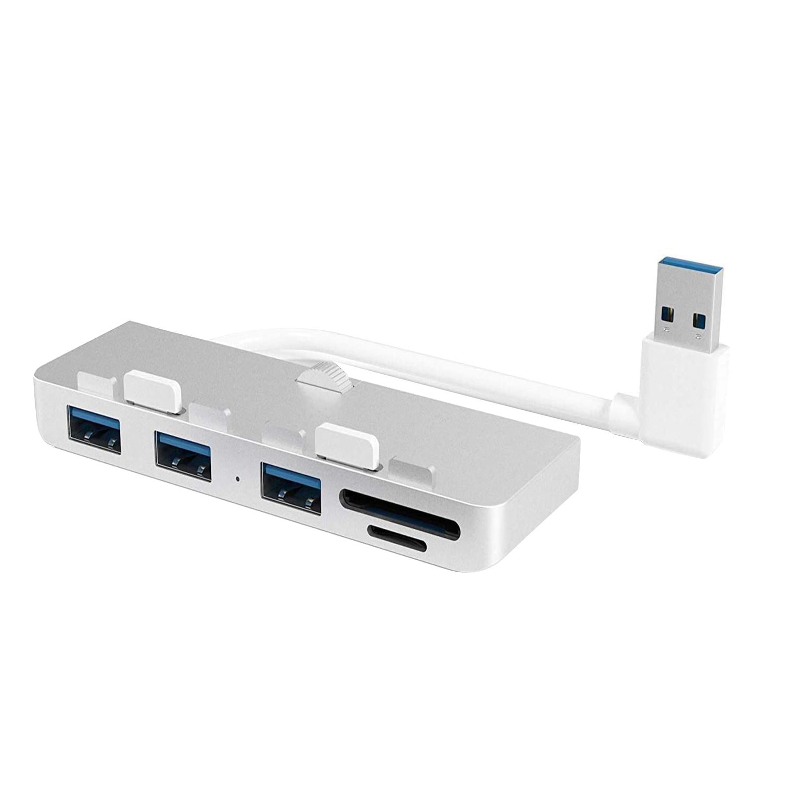 NATEFEMIN Sleek Aluminum Alloy USB Hub for MacBook, Offers 3 Extra USB ...