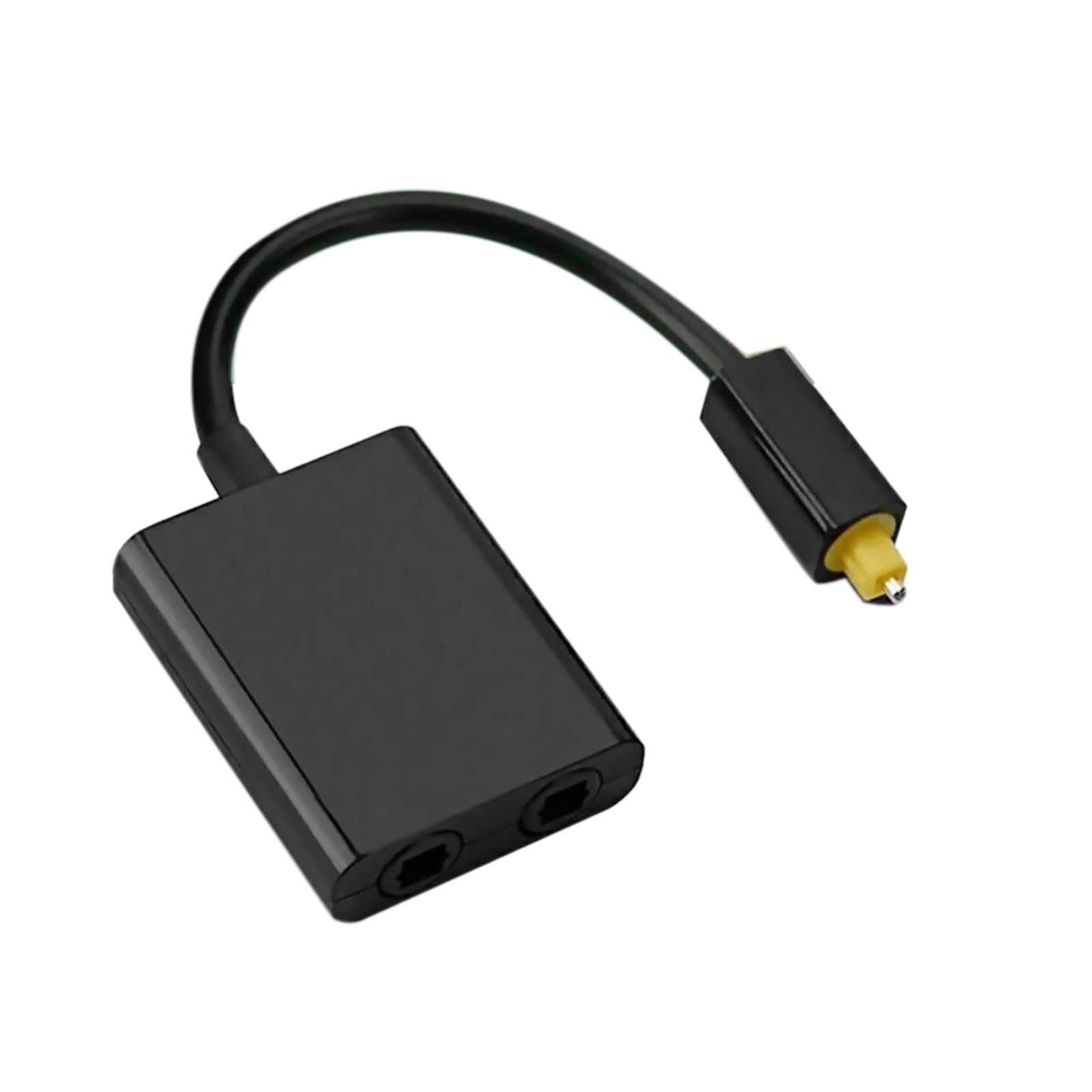 NATEFEMIN Splitter Adapter 1 in 2 Out Digital Audio Switch 24K Gold ...