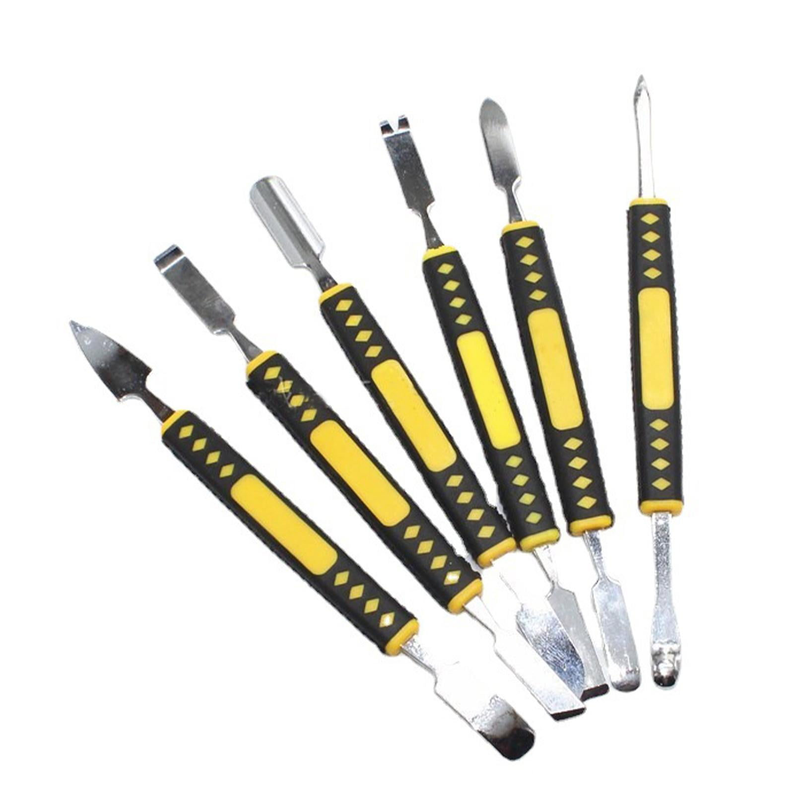 NATEFEMIN Stainless Steel Crowbar Kit for Every Job 6-Piece Set ...