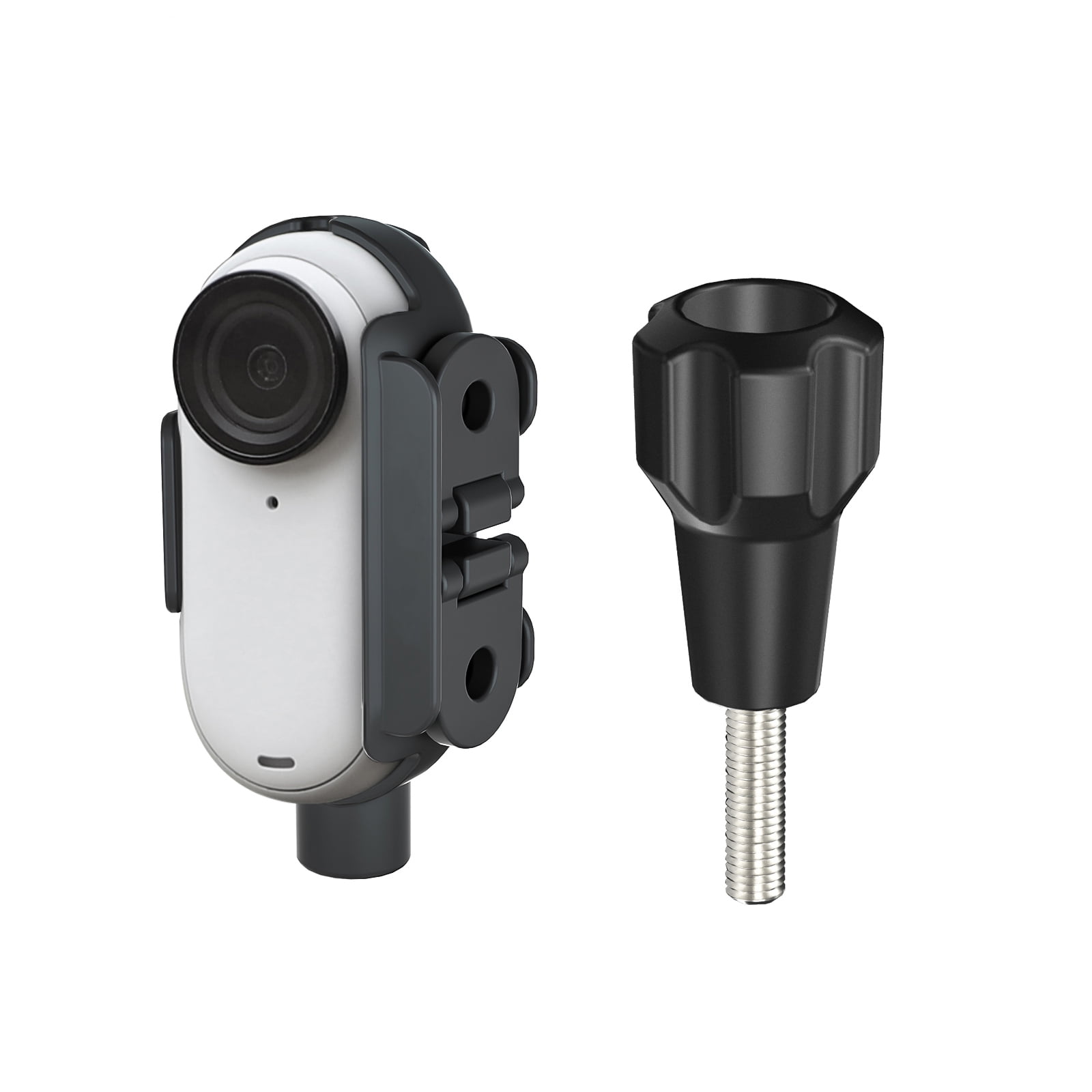 NATEFEMIN Sun Visor Camera Mounting Clip 360 Degree 1 4 Screw Mount for ...