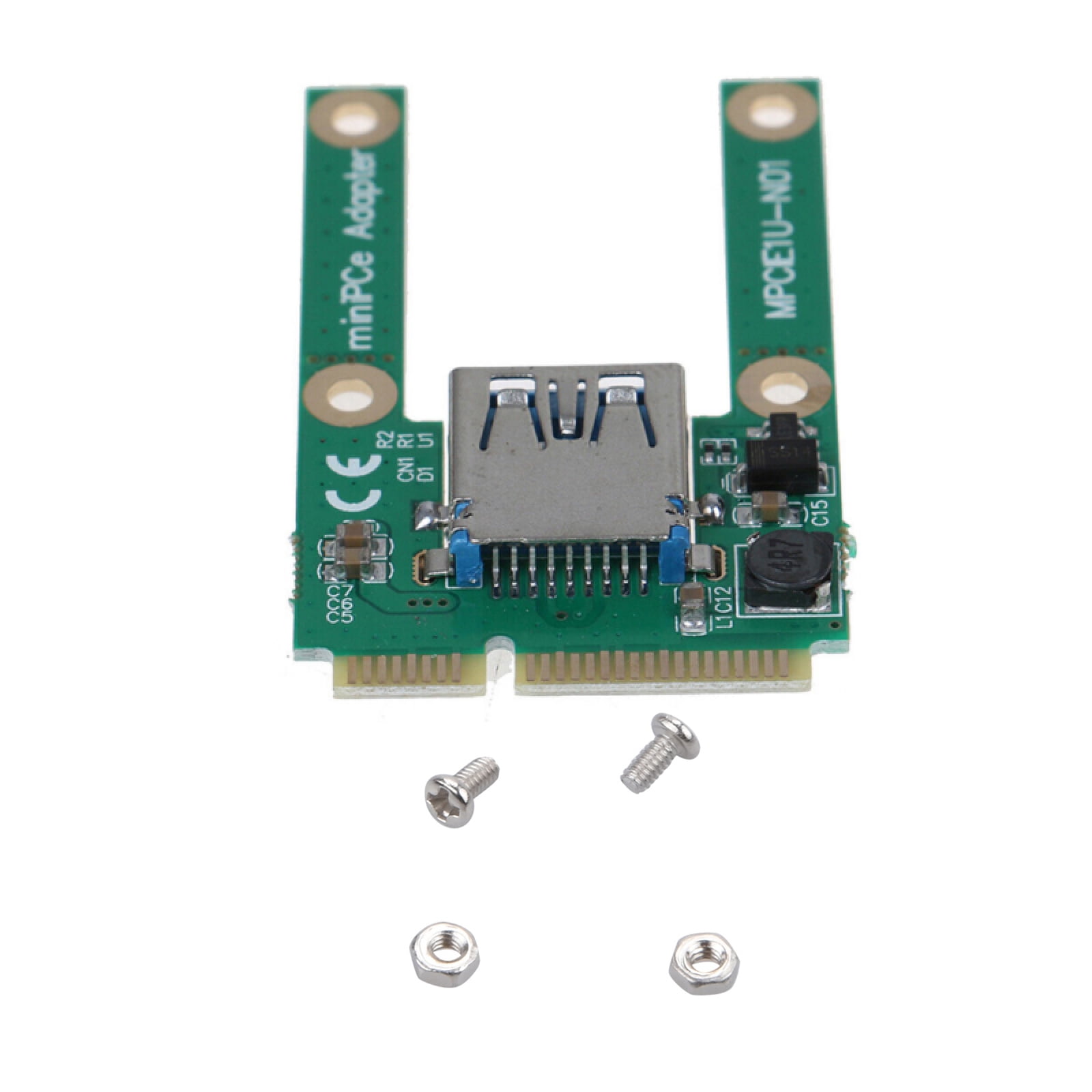 NATEFEMIN USB 2.0 Converter Adapter Mini PCI e Card Interface Connect ...