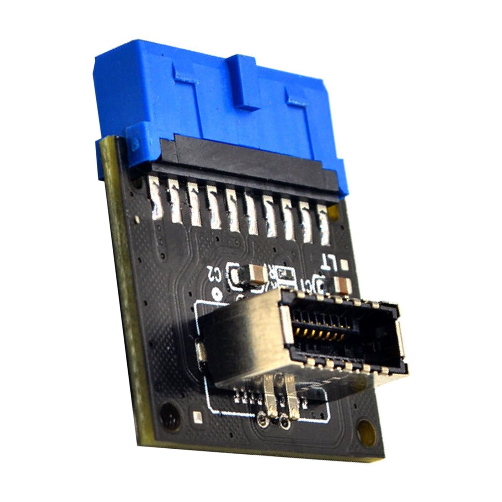 NATEFEMIN USB 3.0 19PIN to TYPE-E 20PIN Expansion Card for Motherboard ...