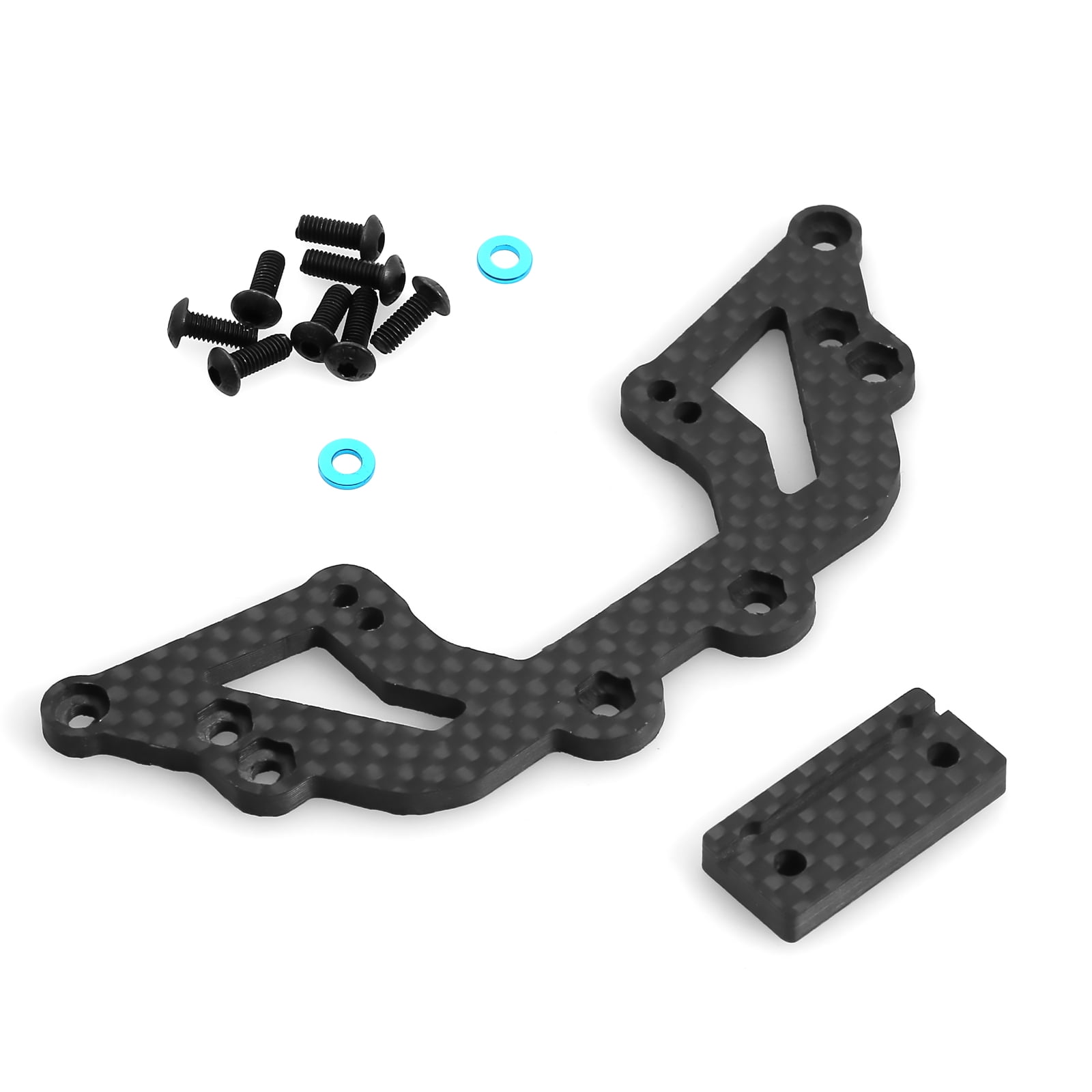NATEFEMIN Upgrade Carbon Fiber 2nd Floor Plate Steering Mount Stiffer ...