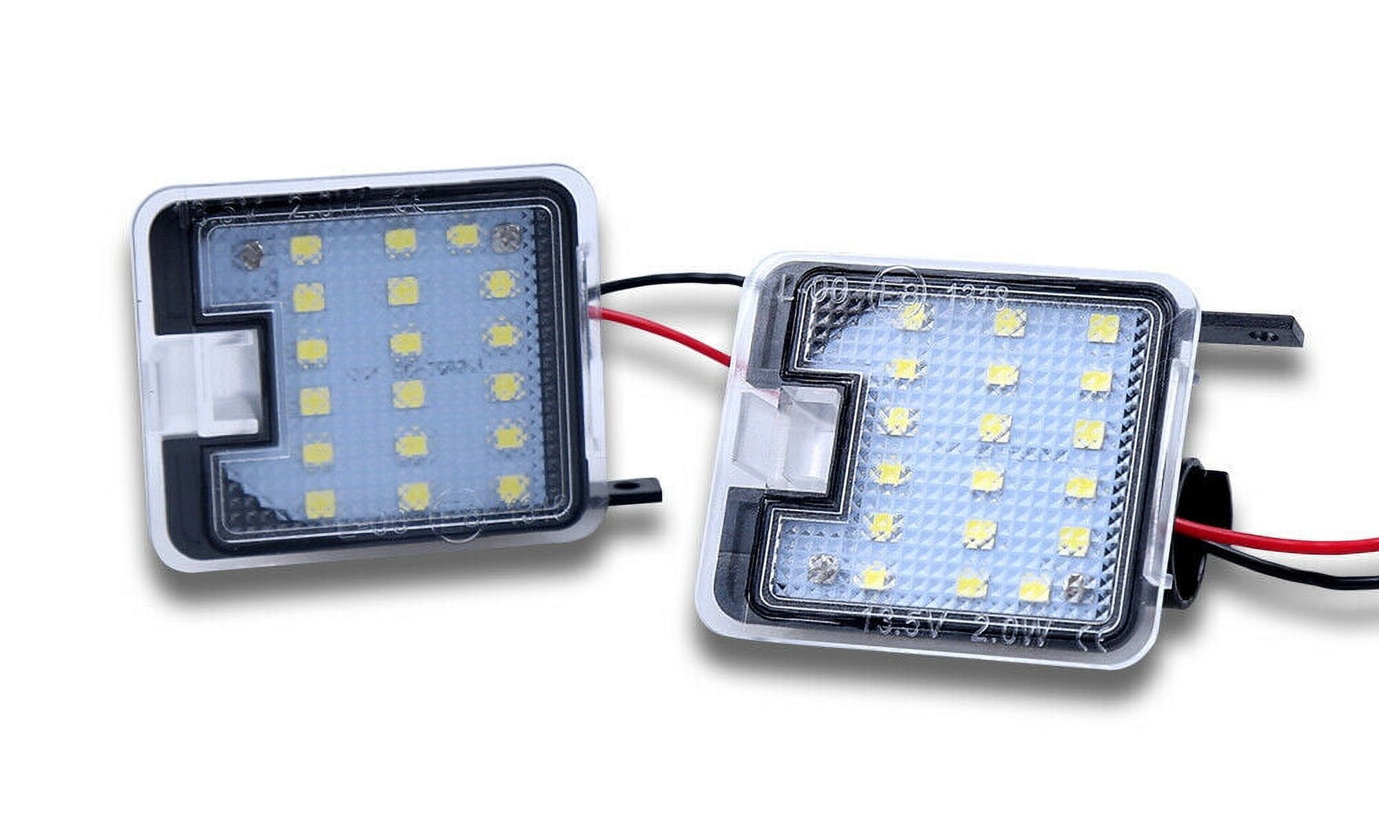 NATEFEMIN Upgraded LED Puddle Lights for Ford Mondeo, Brighten Up Side ...