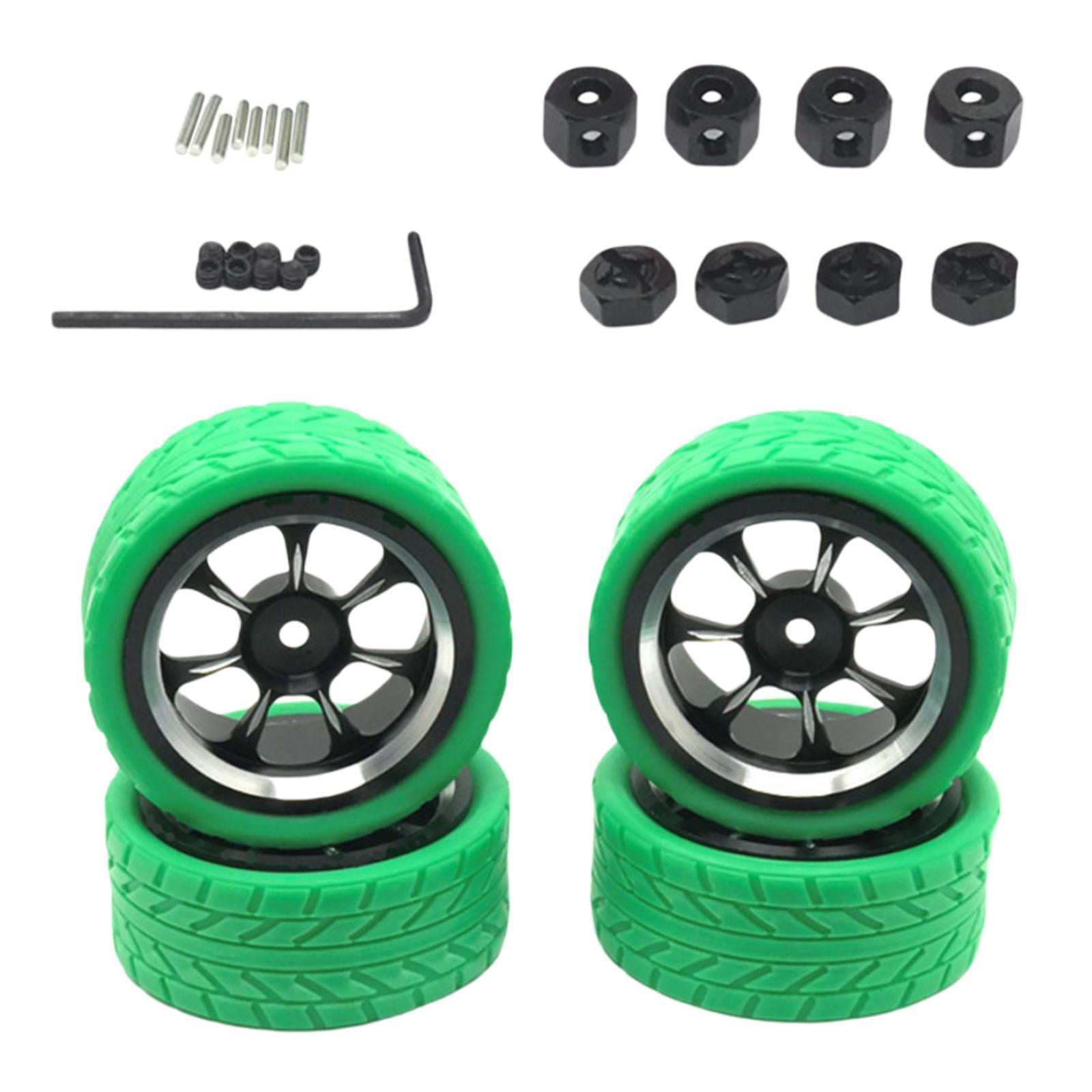 NATEFEMIN Versatile RC Car Tires for Multiple Brands & Scales, Enhance ...